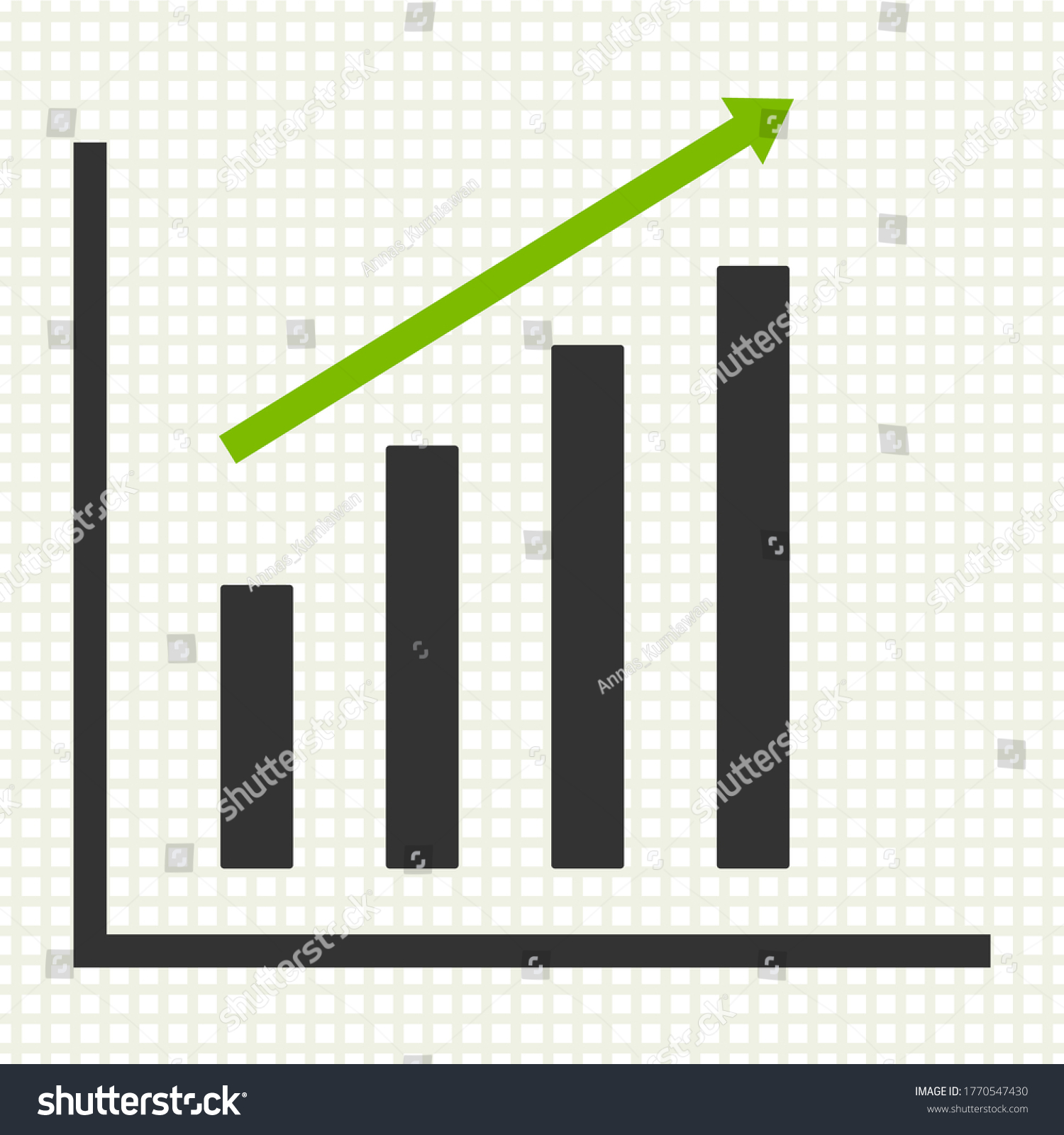Uptrend Table Table Design Trends Flat Stock Vector (Royalty Free ...