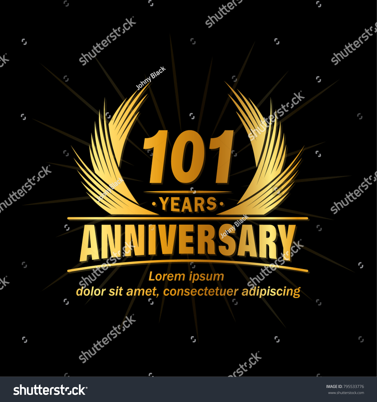 101 Vector Illustration Template Stock Vector (Royalty Free) 795533776 ...