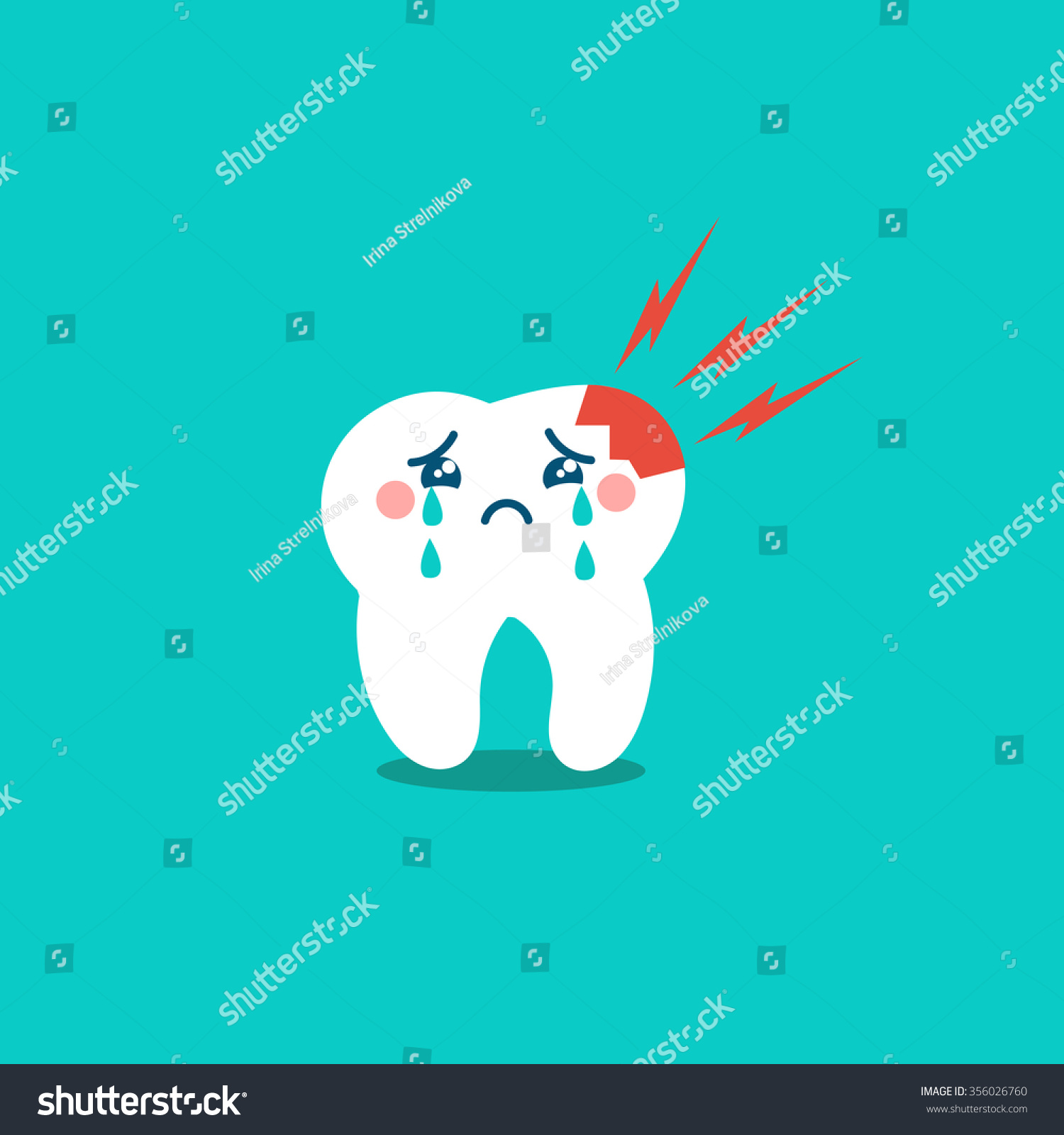 Vector Cartoon Sick Tooth Decay Destroy Stock Vector (Royalty Free ... Vector Cartoon Sick Tooth Decay Destroy Stock Vector (Royalty Free ...