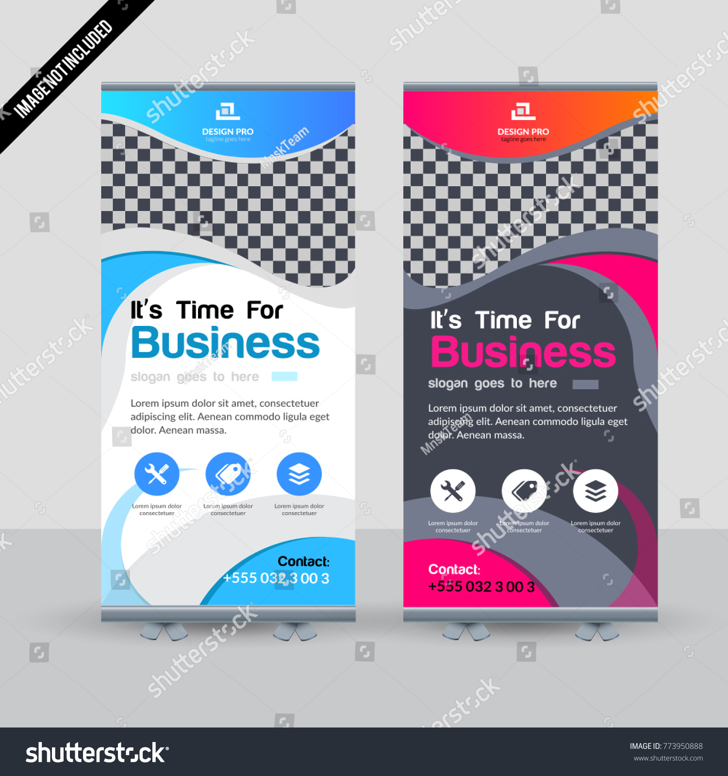 Vector Roll Design Advertising Stock Vector (Royalty Free) 773950888