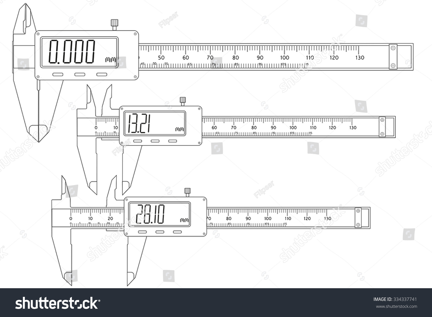 576 imágenes de Electronic vernier caliper digital or - Imágenes, fotos ...