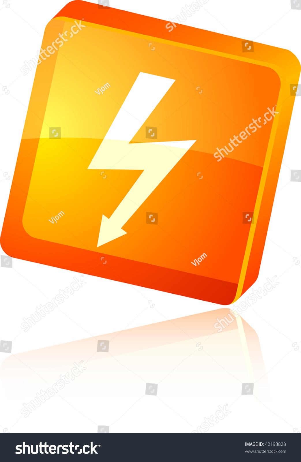 Warning Beautiful Icon Vector Illustration Stock Vector (Royalty Free ...