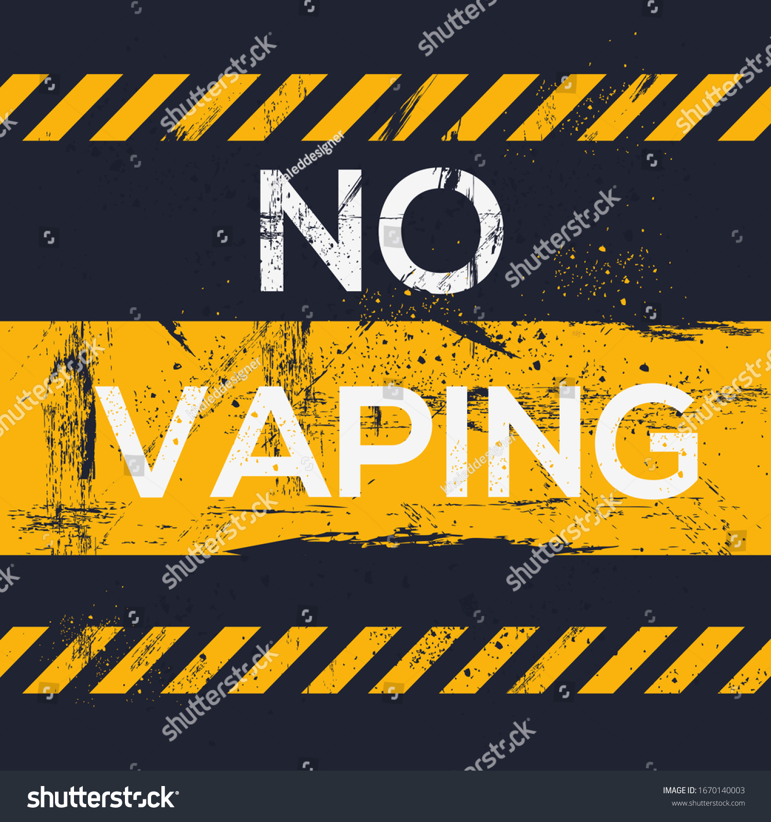 Warning Sign No Vaping Vector Illustration: เวกเตอร์สต็อก (ปลอดค่า ...