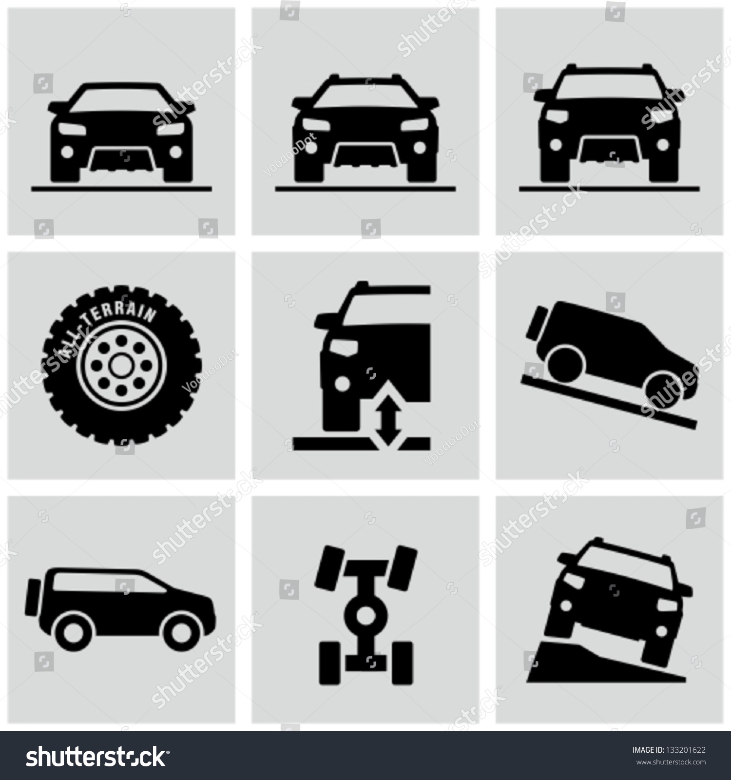 1,584 4wd car icon Images, Stock Photos & Vectors | Shutterstock
