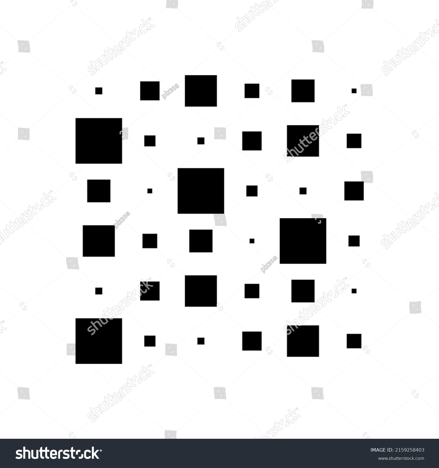 6x6 Cube Square Geometric Arrangement Square Stock Vector (Royalty Free ...