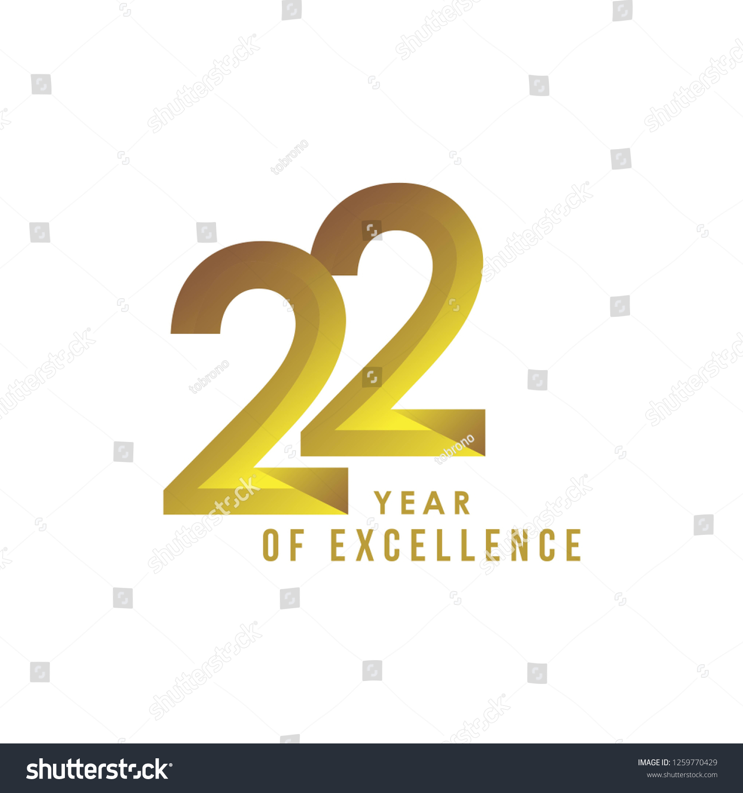 22 Year Excellence Vector Template Design Stock Vector (Royalty Free ... 22 Year Excellence Vector Template Design Stock Vector (Royalty Free ...