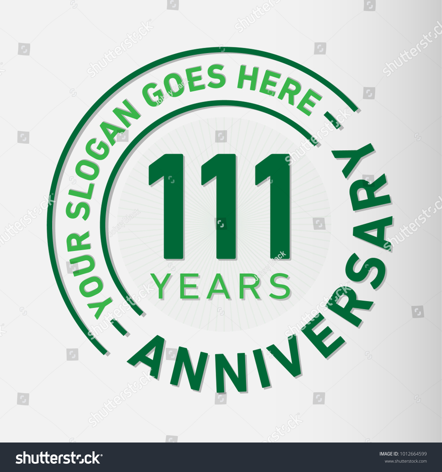 109 111 years logo Images, Stock Photos & Vectors | Shutterstock