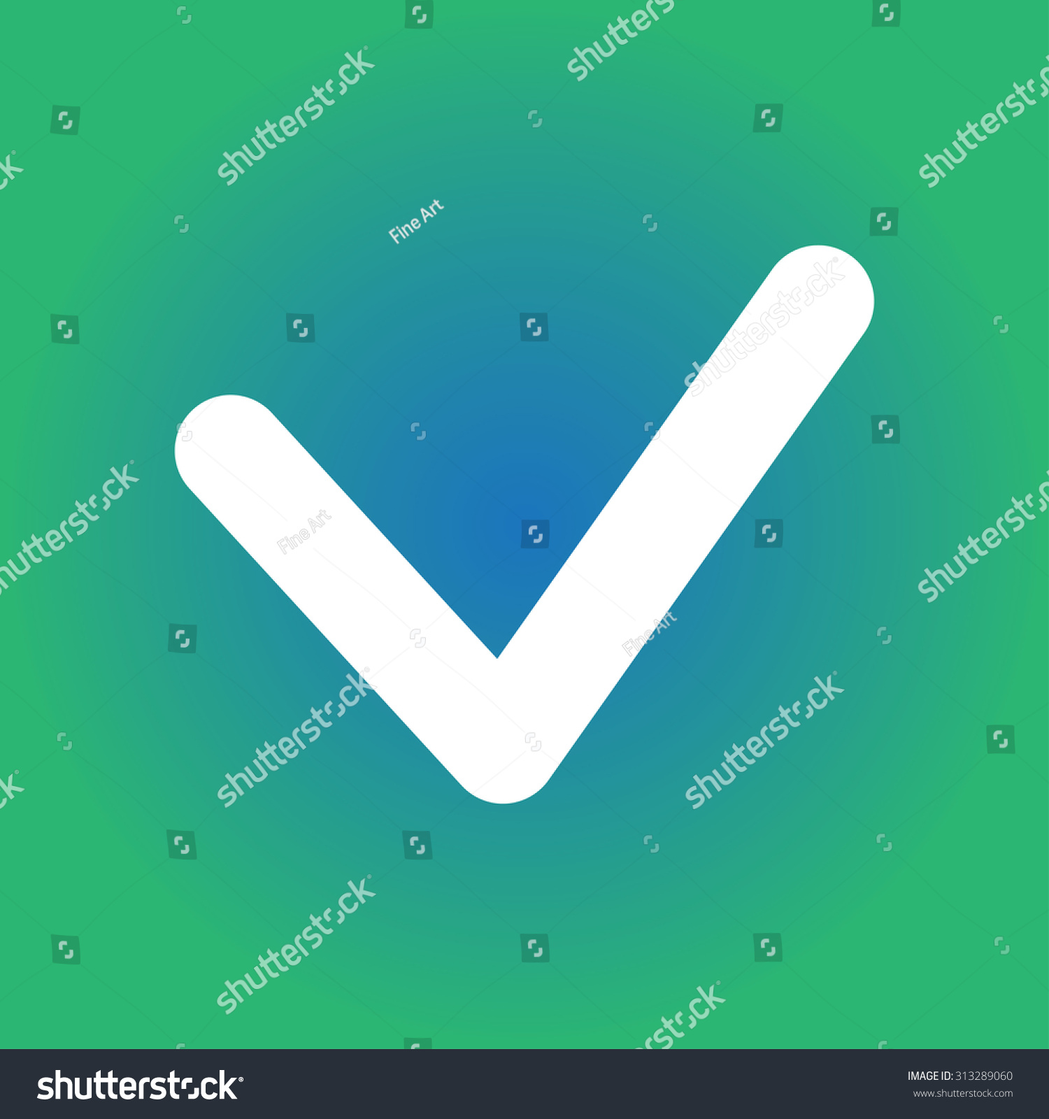 Yes Icon Vector Illustration Flat Design Stock Vector (Royalty Free ...
