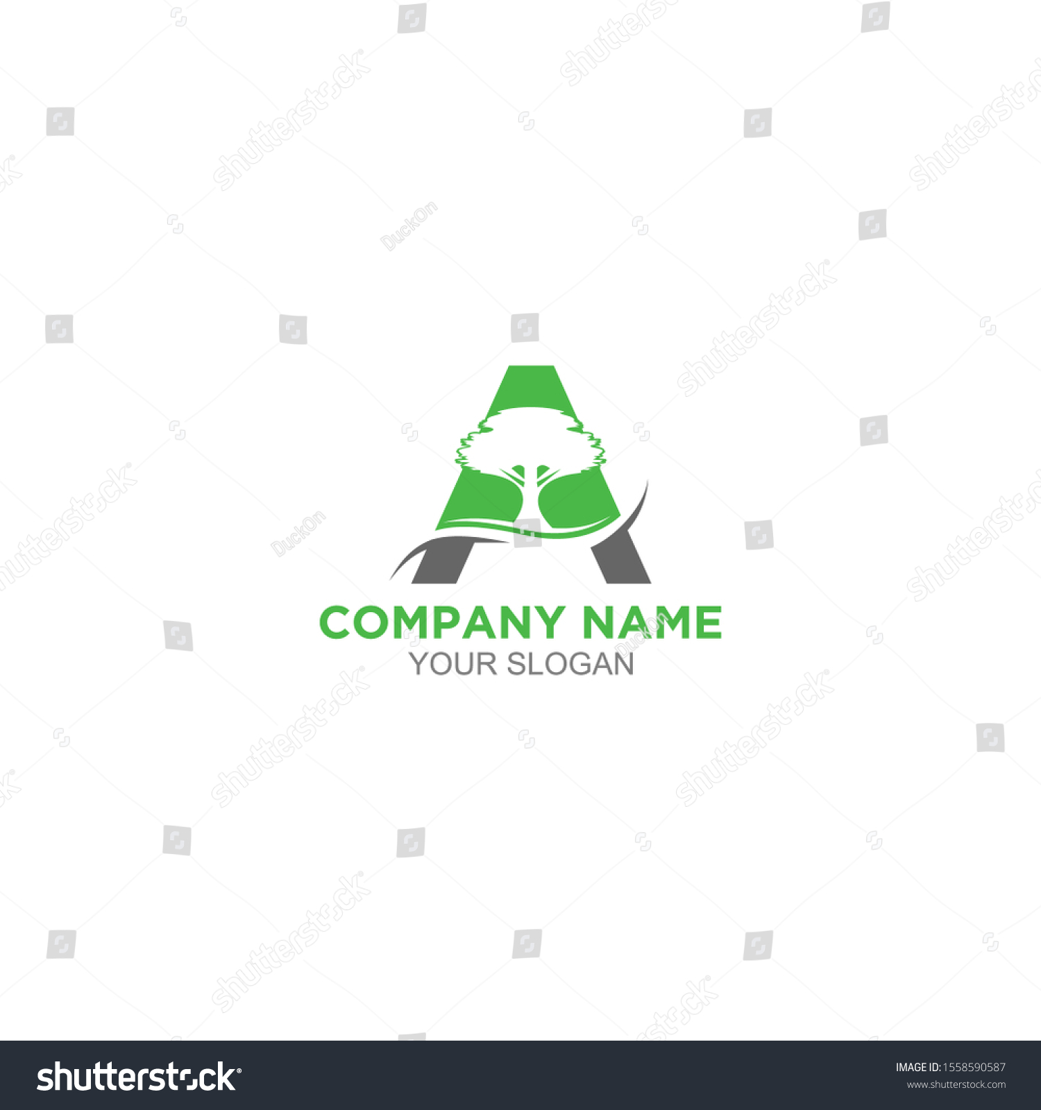 Arbor Logo Design Vector Stock Vector (Royalty Free) 1558590587