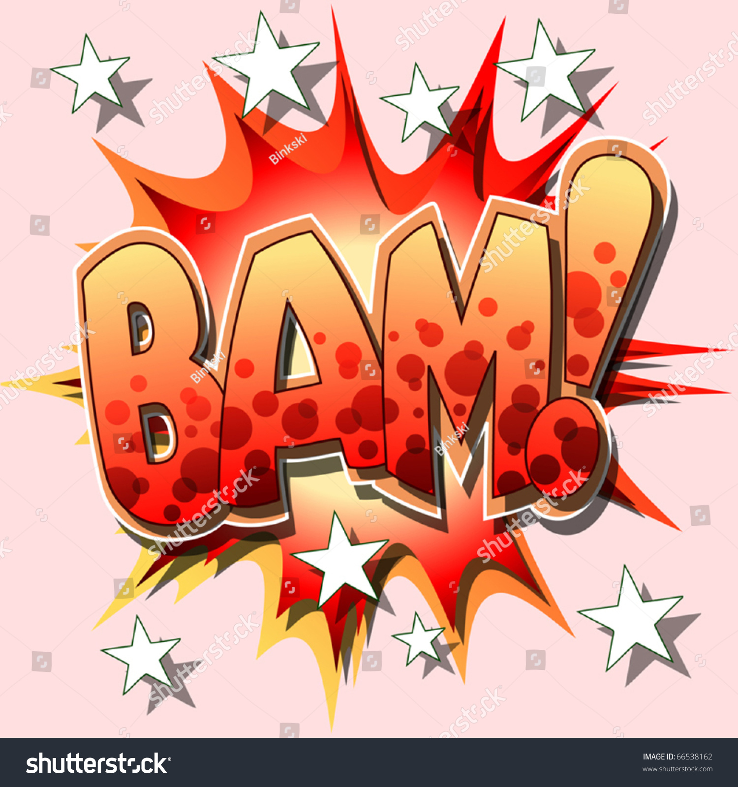 Bam Comic Book Illustration: เวกเตอร์สต็อก (ปลอดค่าลิขสิทธิ์) 66538162 ...