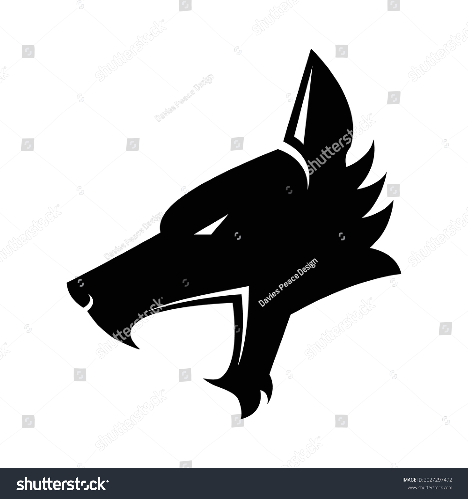 "Wolf side face" - 1.303 Ảnh, vector và hình chụp có sẵn | Shutterstock