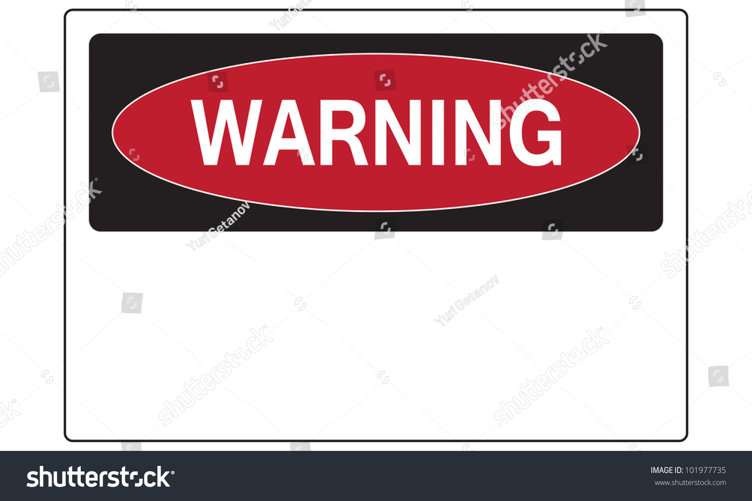 Standard Warning Symbols - Catalog Library