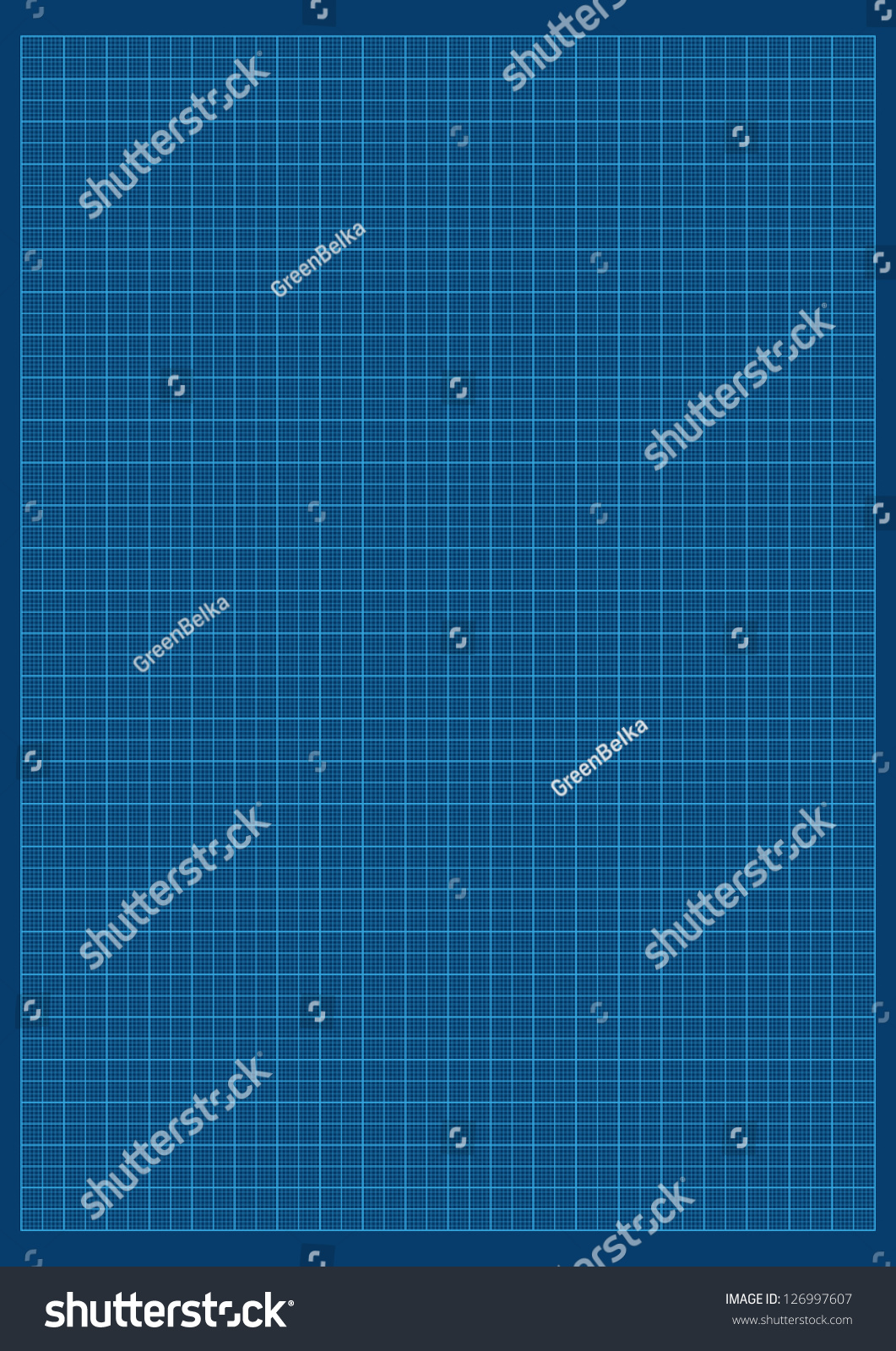 A4 Blueprint Vector Background Stock Vector (Royalty Free) 126997607 ...
