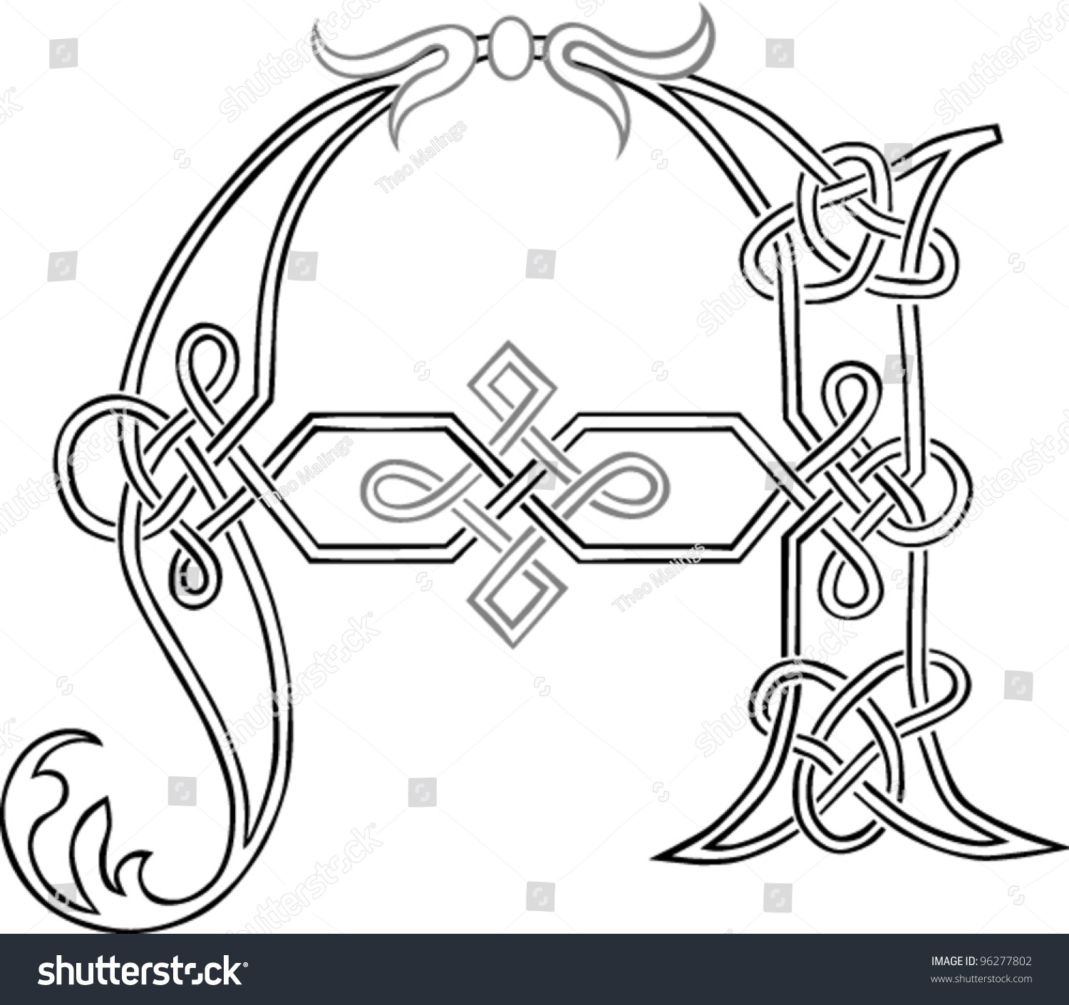 784 afbeeldingen voor Celtic knot letters: afbeeldingen, stockfoto‘s en ...