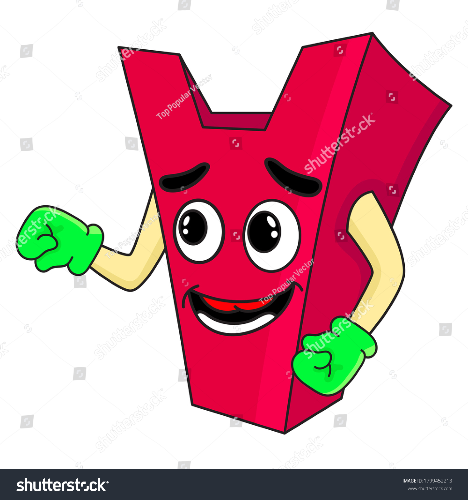 Container Funny Emoticon Faces Stock Vector (Royalty Free) 1799452213