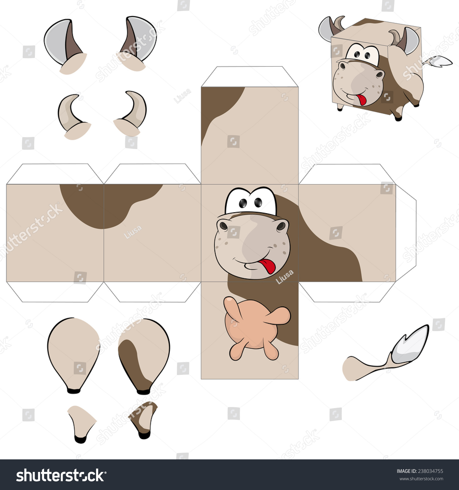 969 Paper toy cow Images, Stock Photos & Vectors | Shutterstock