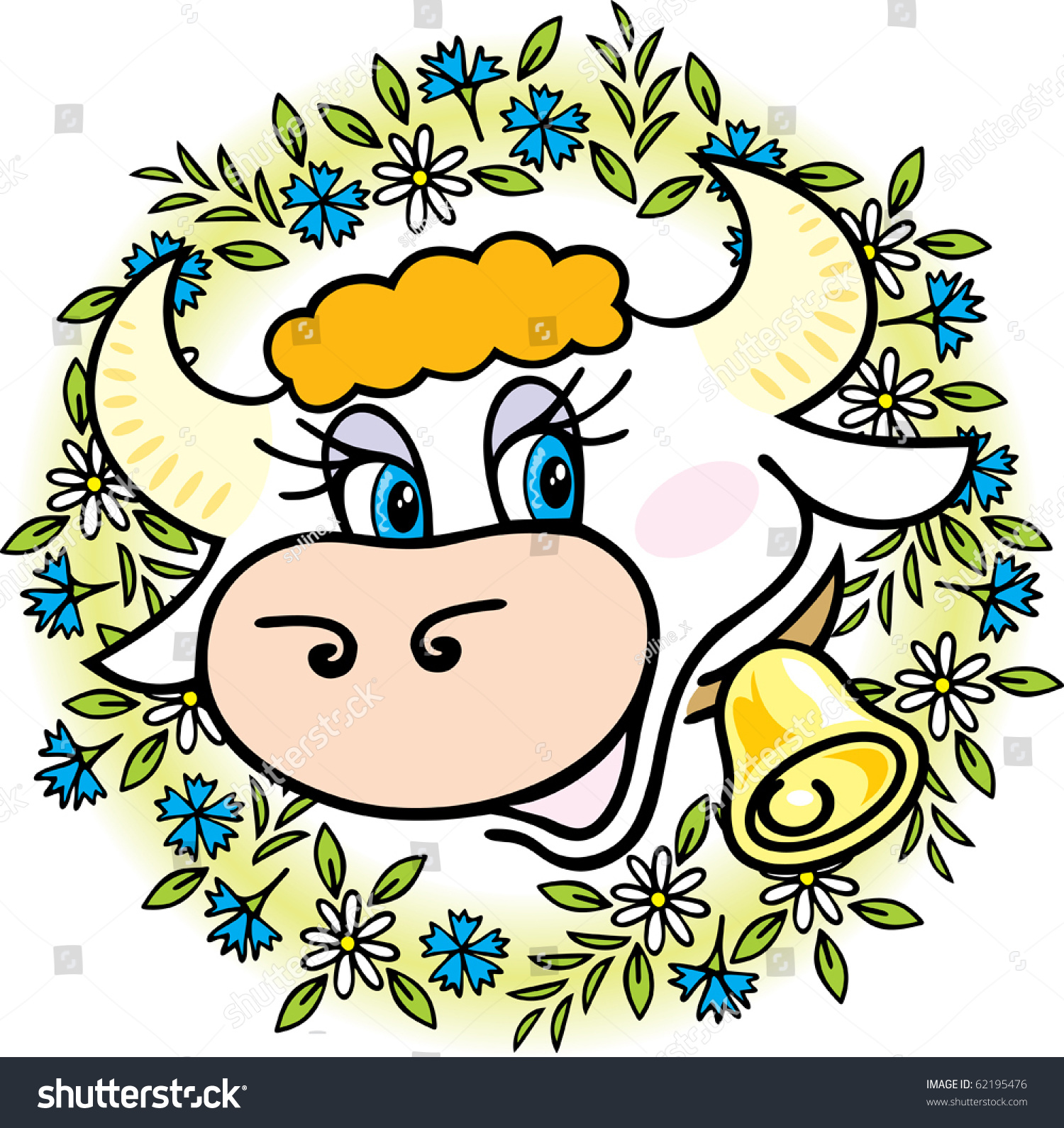 Good Cow Stock Vector (Royalty Free) 62195476 | Shutterstock