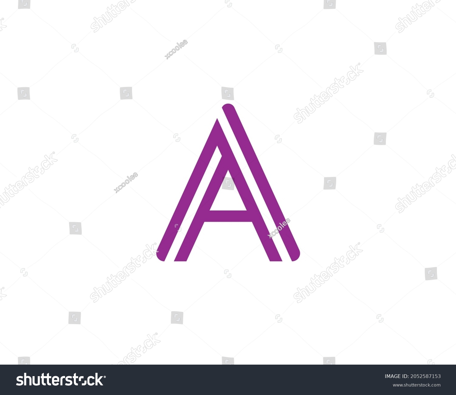 Letter Logo Design Vector Template Stock Vector (Royalty Free ...