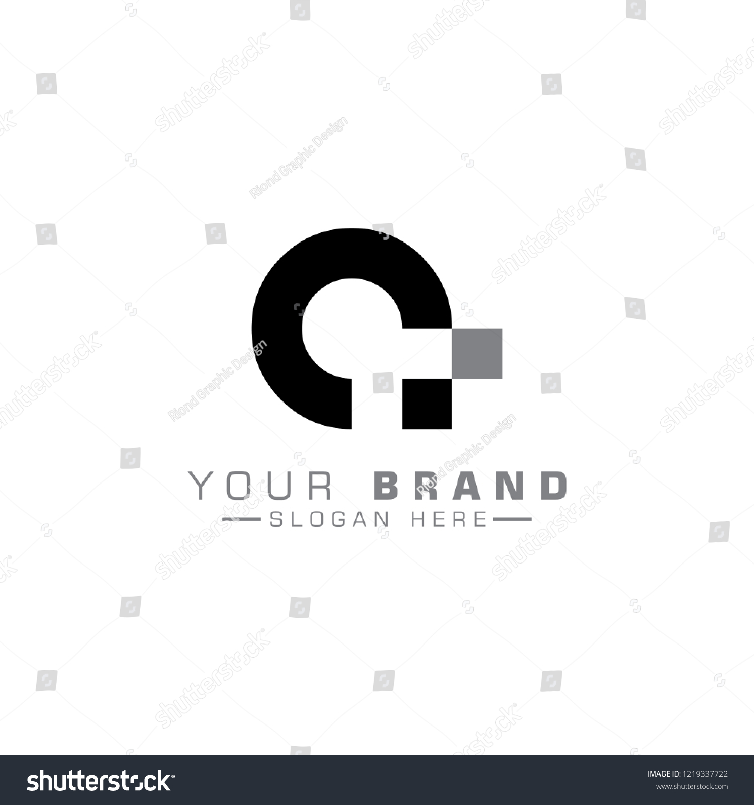 Letter Logo Vector Stock Vector (Royalty Free) 1219337722 | Shutterstock