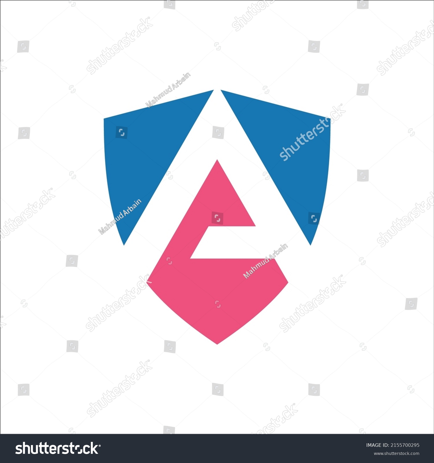 Letter Shield Logo Design Template Element Stock Vector (Royalty Free ...