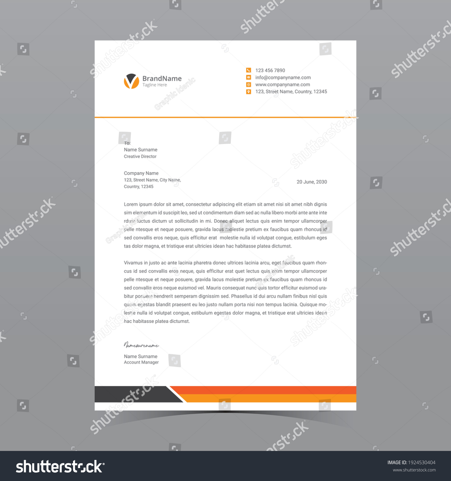 55,722 Paper letterhead Stock Vectors, Images & Vector Art | Shutterstock