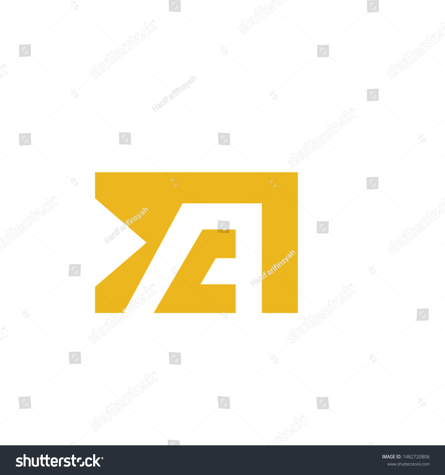 Letters Icon Design Logo Vector Stock Vector (Royalty Free) 1482720806