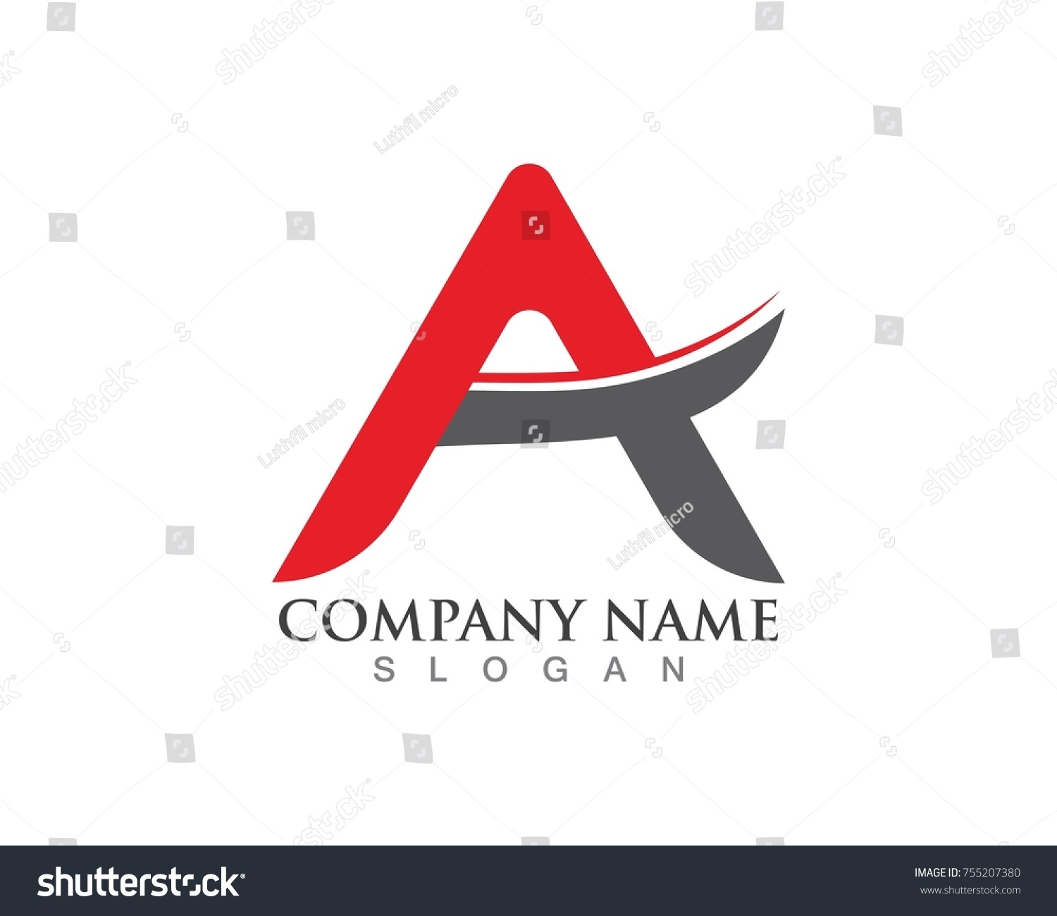 Letters Logos Stock Vector (Royalty Free) 755207380 | Shutterstock