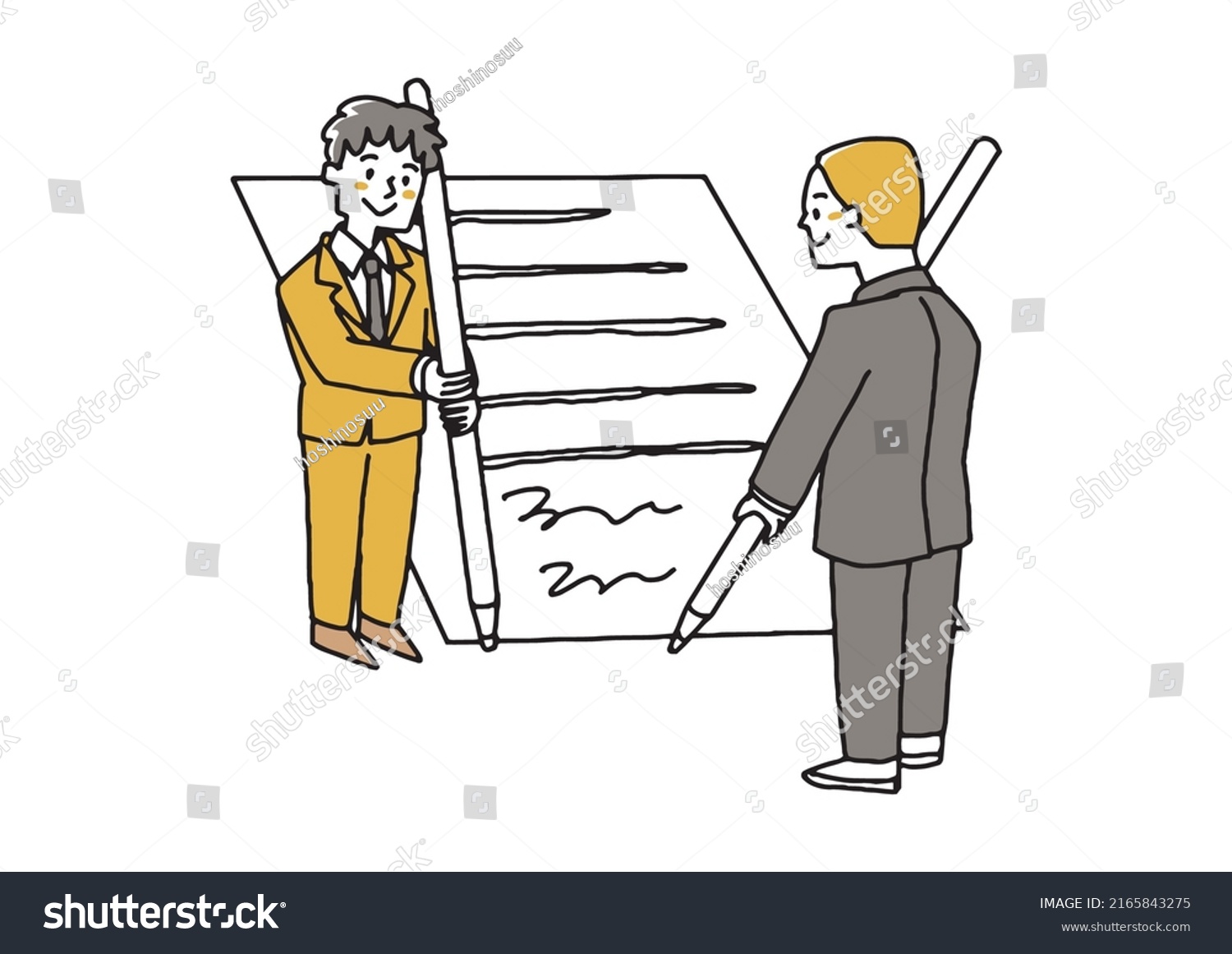 Man Who Electronically Signs Digitally Issued Stock Vector (Royalty ... Man Who Electronically Signs Digitally Issued Stock Vector (Royalty ...