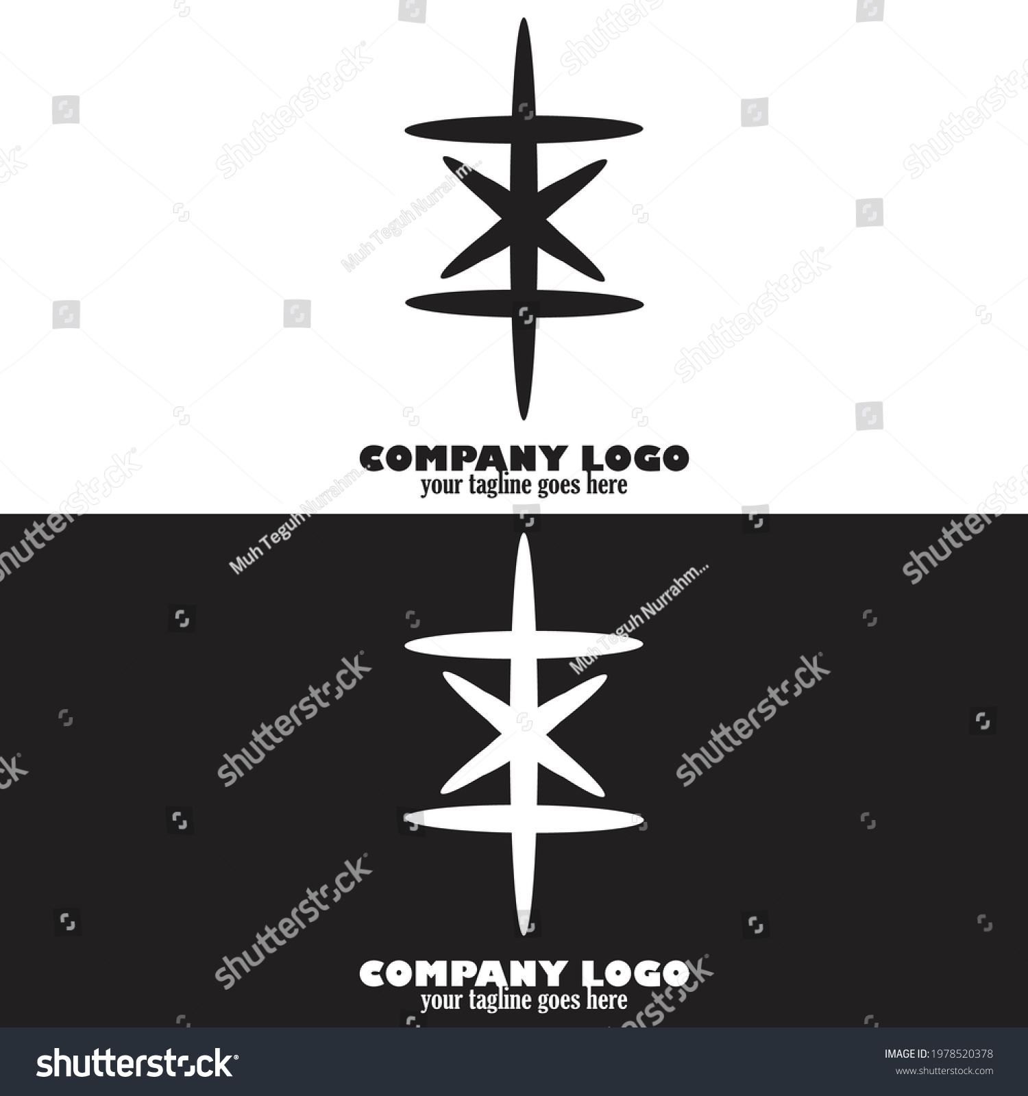 Simple Exclusive Logo Design Reference Simple Stock Vector (Royalty ...