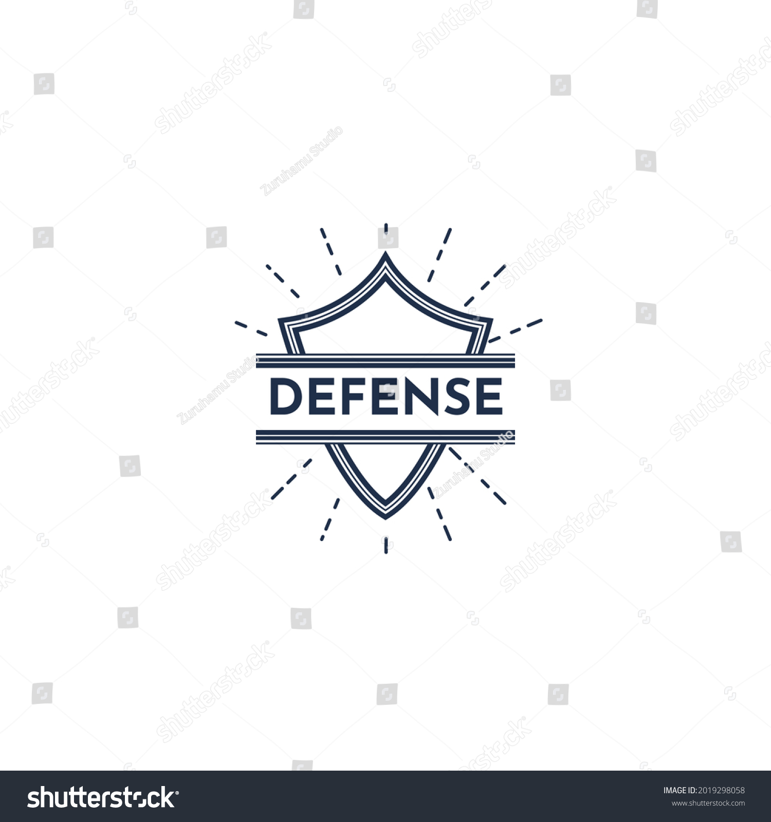 Simple Shield Logo Design Vector Stock Vector (Royalty Free) 2019298058 ...