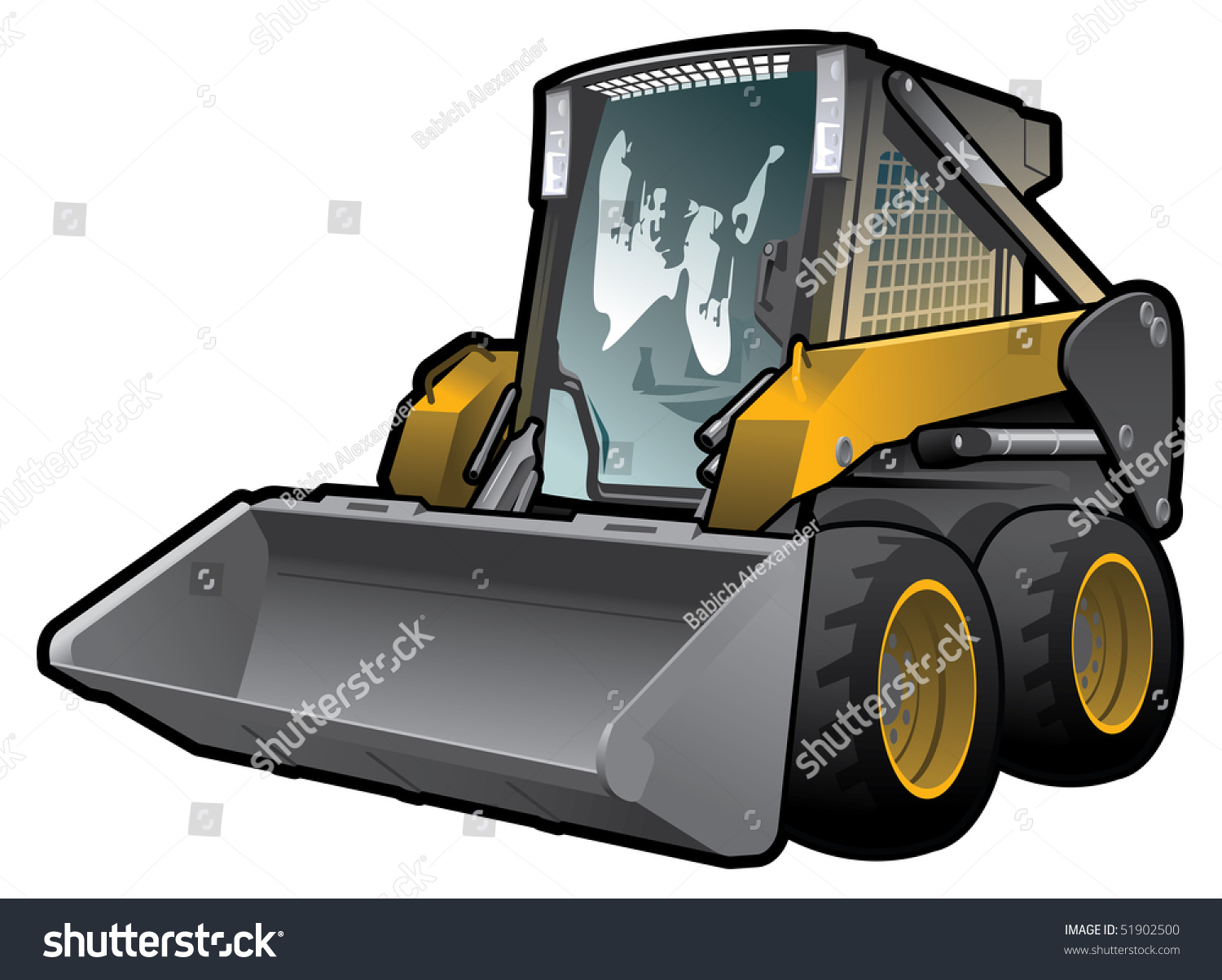 2,235 Loader skid steer Images, Stock Photos & Vectors | Shutterstock