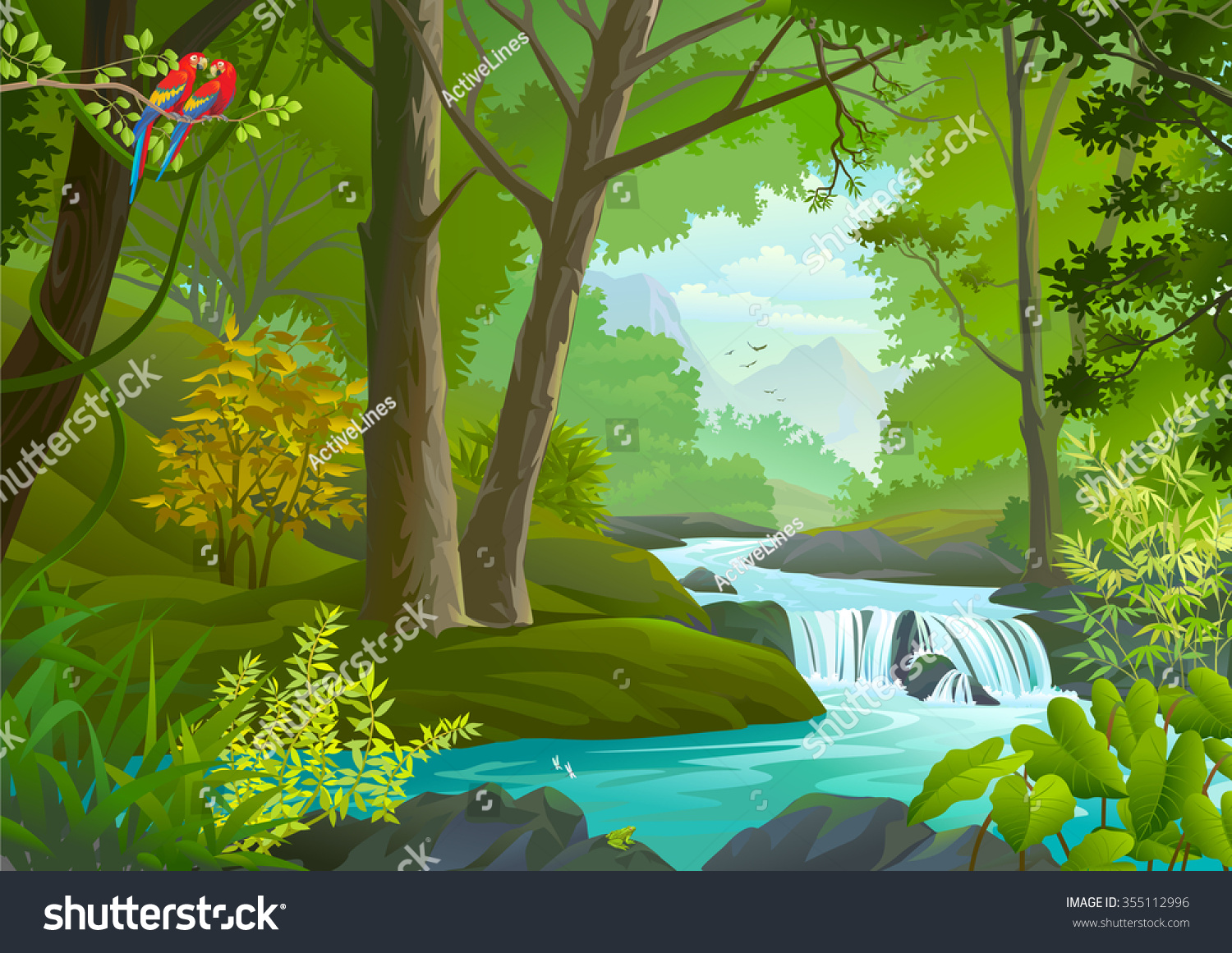 5,675 Shaded forest streams Images, Stock Photos & Vectors | Shutterstock