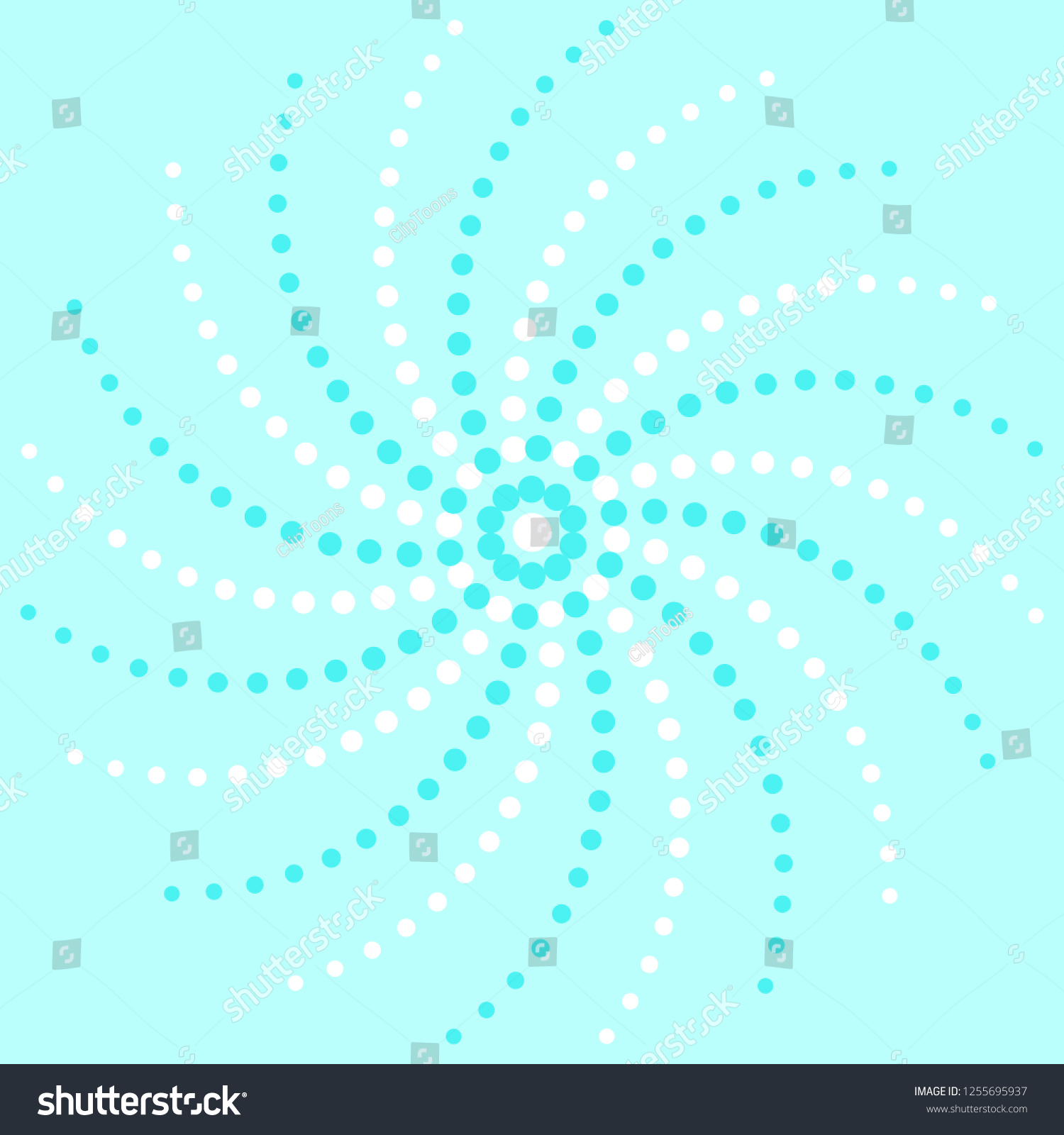 Vector Graphic Pinwheel Design Stock Vector (Royalty Free) 1255695937 ...