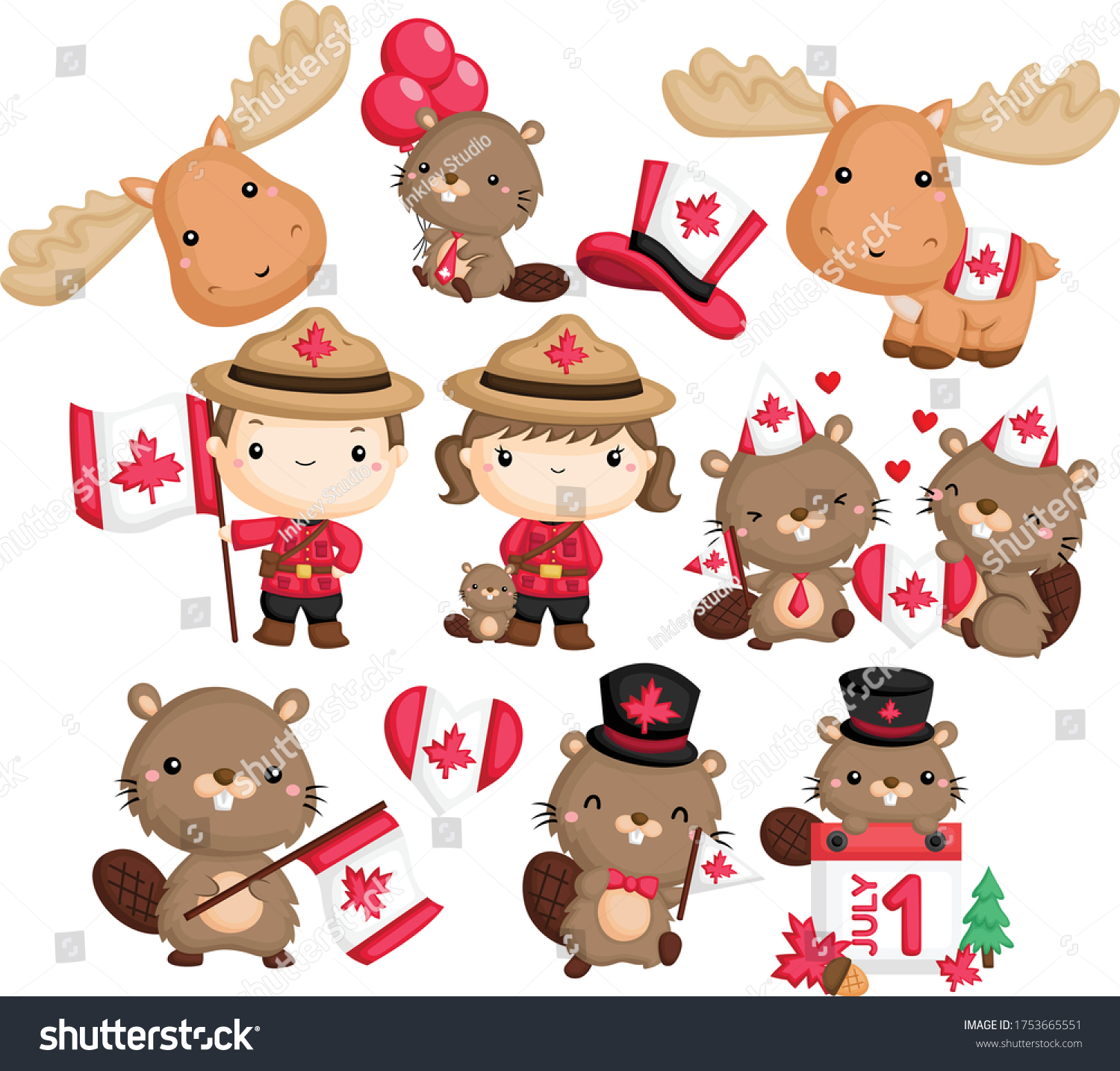 1,930 Canada moose Stock Vectors, Images & Vector Art | Shutterstock