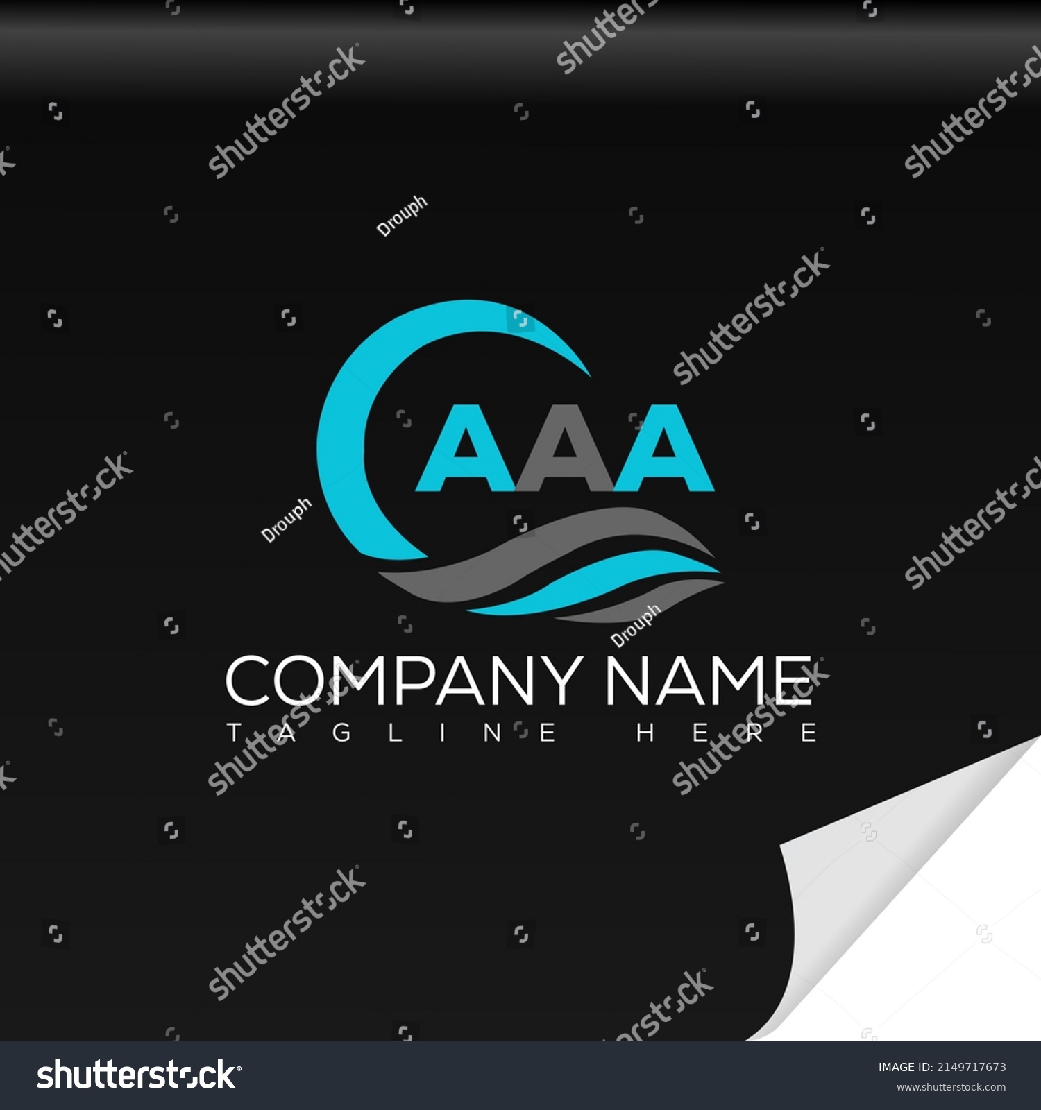 Aaa Logo Monogram Isolated On Circle Stock Vector (Royalty Free ...