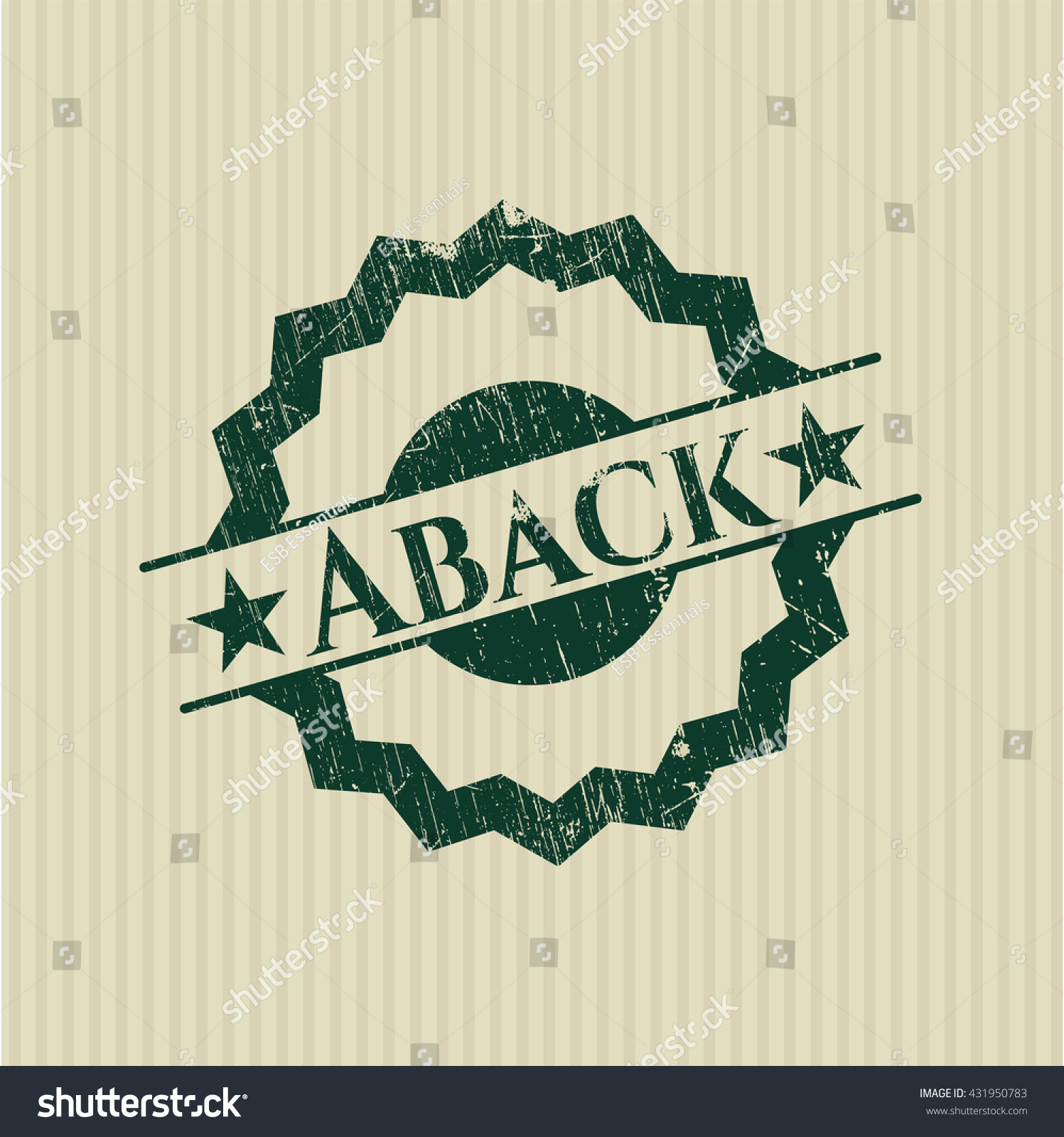 Aback Rubber Seal Texture Stock Vector (Royalty Free) 431950783 ...