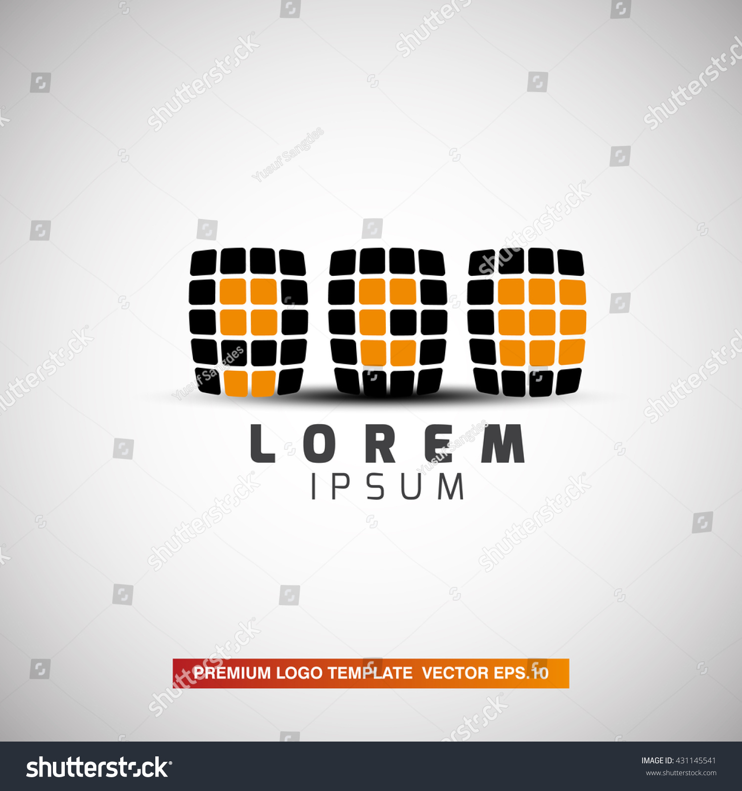 Abc Alphabet Logo Template Vector Eps10 Stock Vector (Royalty Free ...