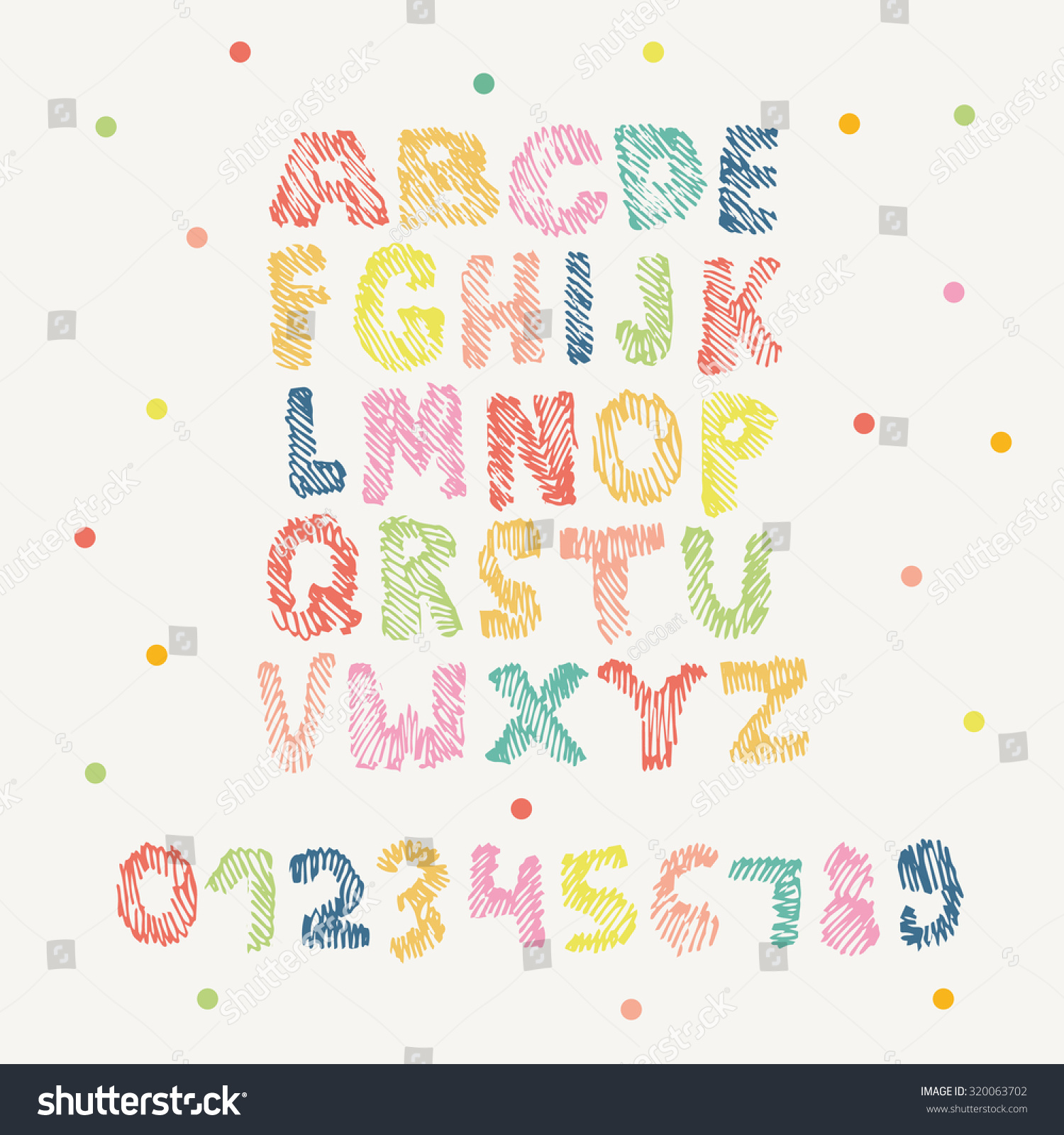 Abc Kids Stock Vector (Royalty Free) 320063702 | Shutterstock