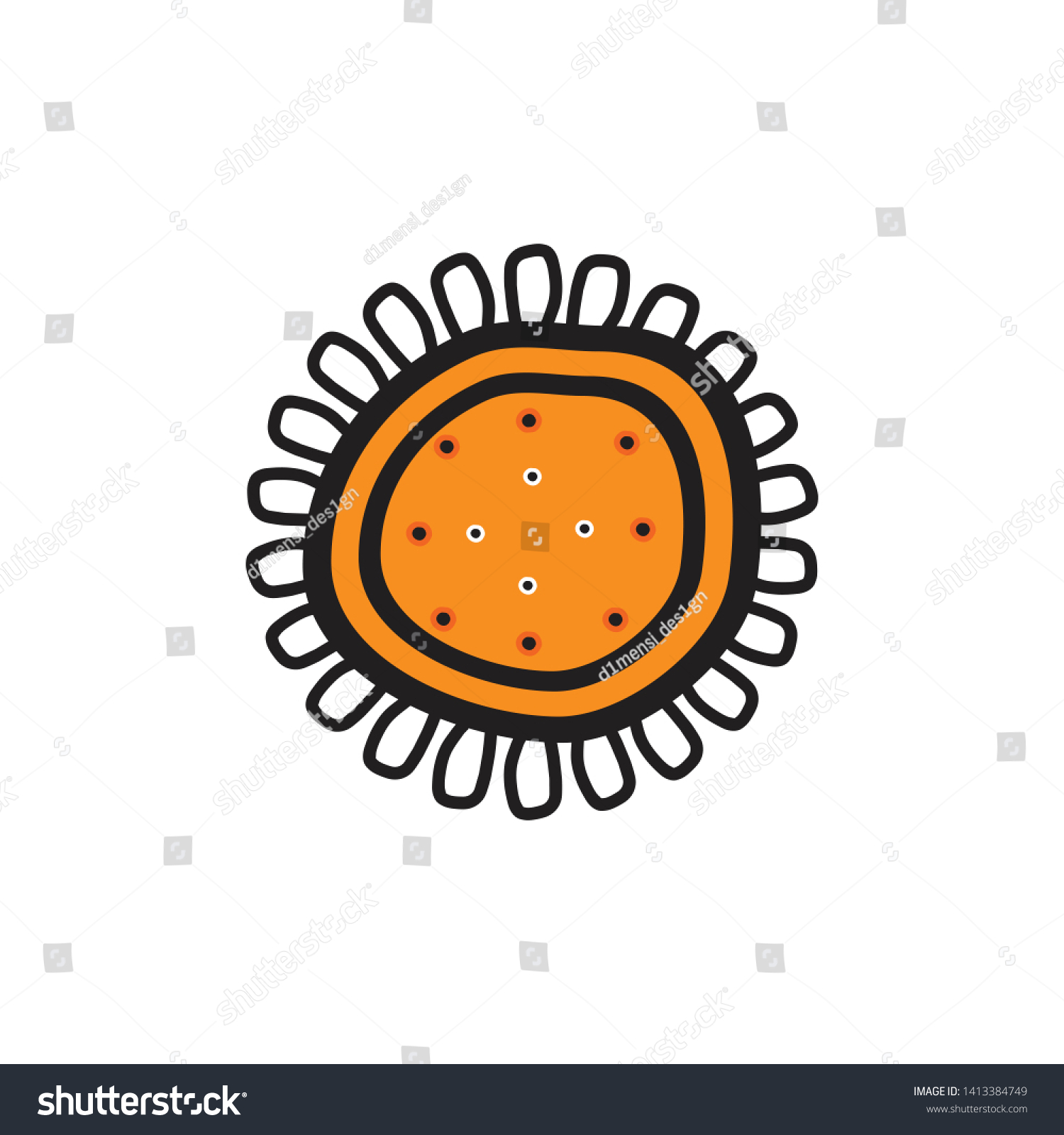 Aboriginal Art Logo Icon Design Vector Stock Vector (Royalty Free ...