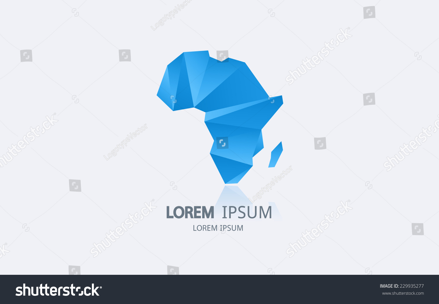 Abstract Africa Logo Vector Logotype Design 库存矢量图 229935277 - Shutterstock