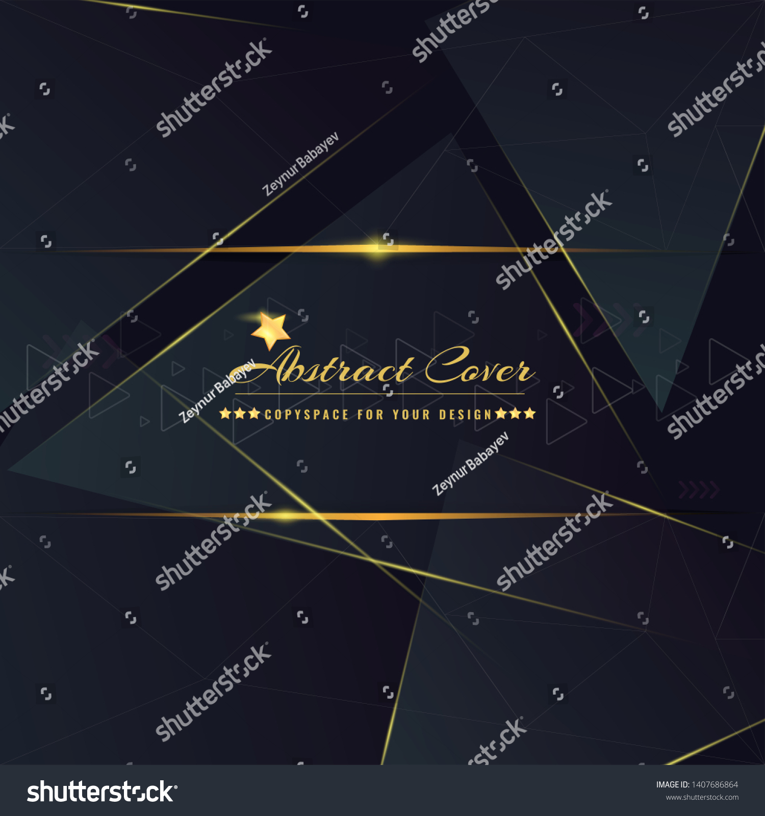 Abstract Solid Dark Cover Design Template Stock Vector (Royalty Free ...