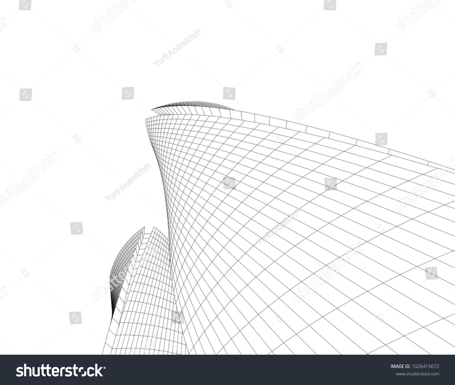 105,213 Futuristic architecture building sketch Images, Stock Photos ...