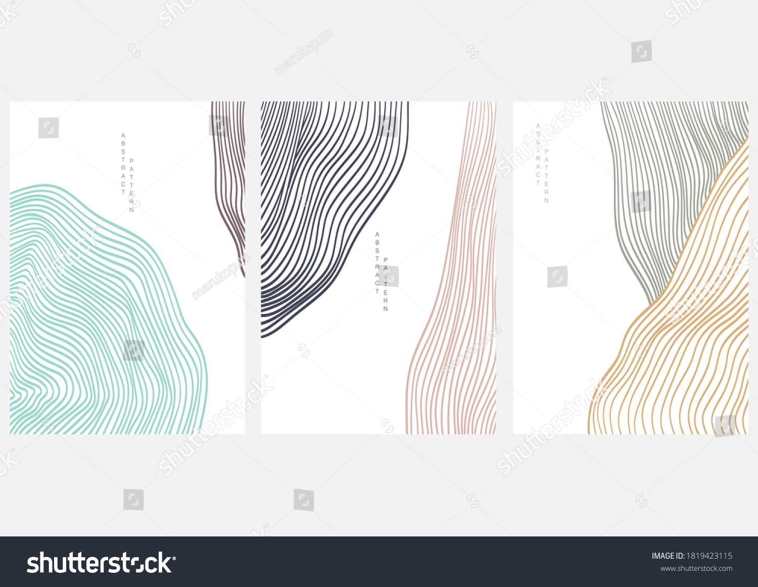 Abstract Art Background Line Pattern Vector Stock Vector (Royalty Free ...