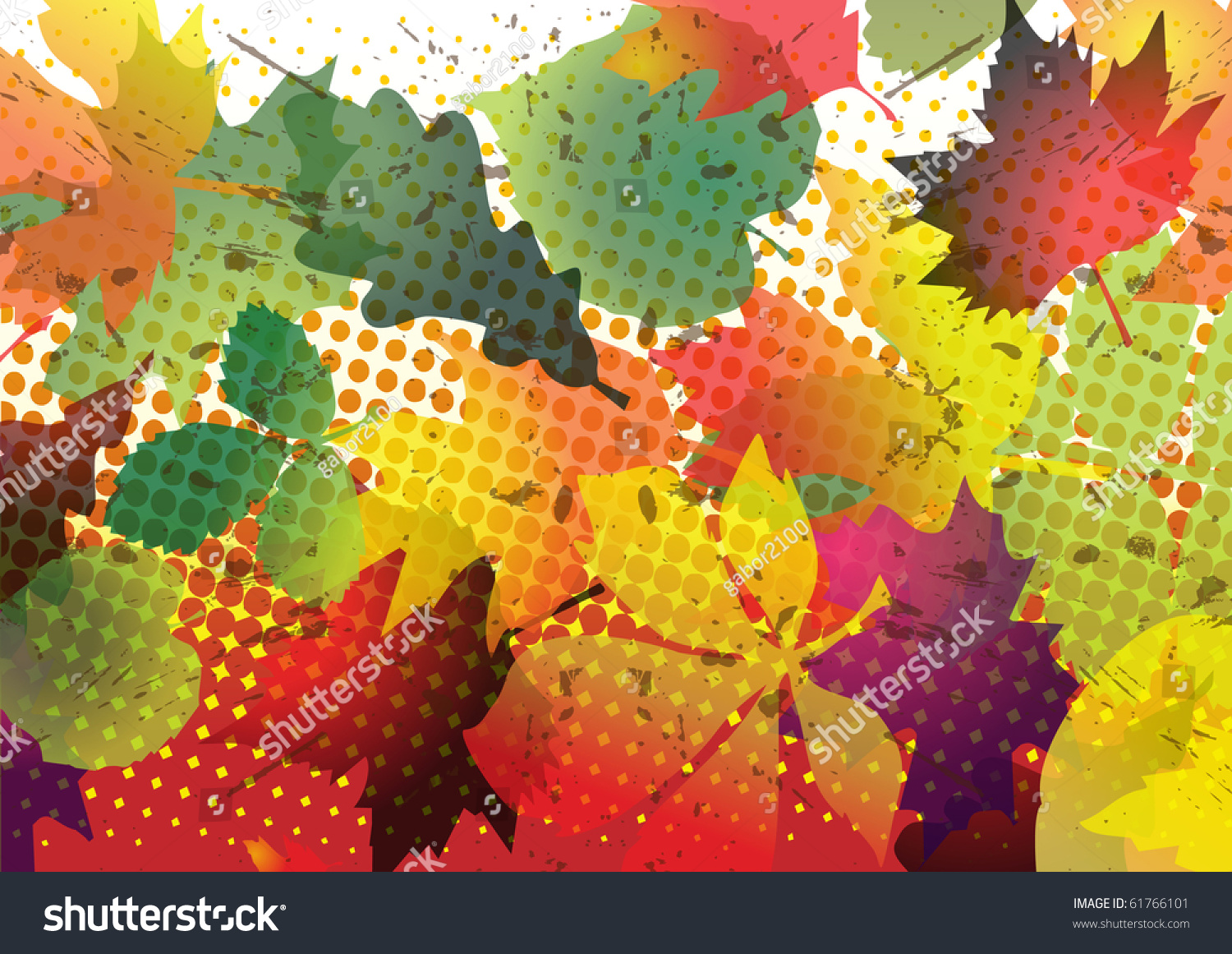 Abstract Autumn Design Vector Illustration Stock Vector (Royalty Free ...