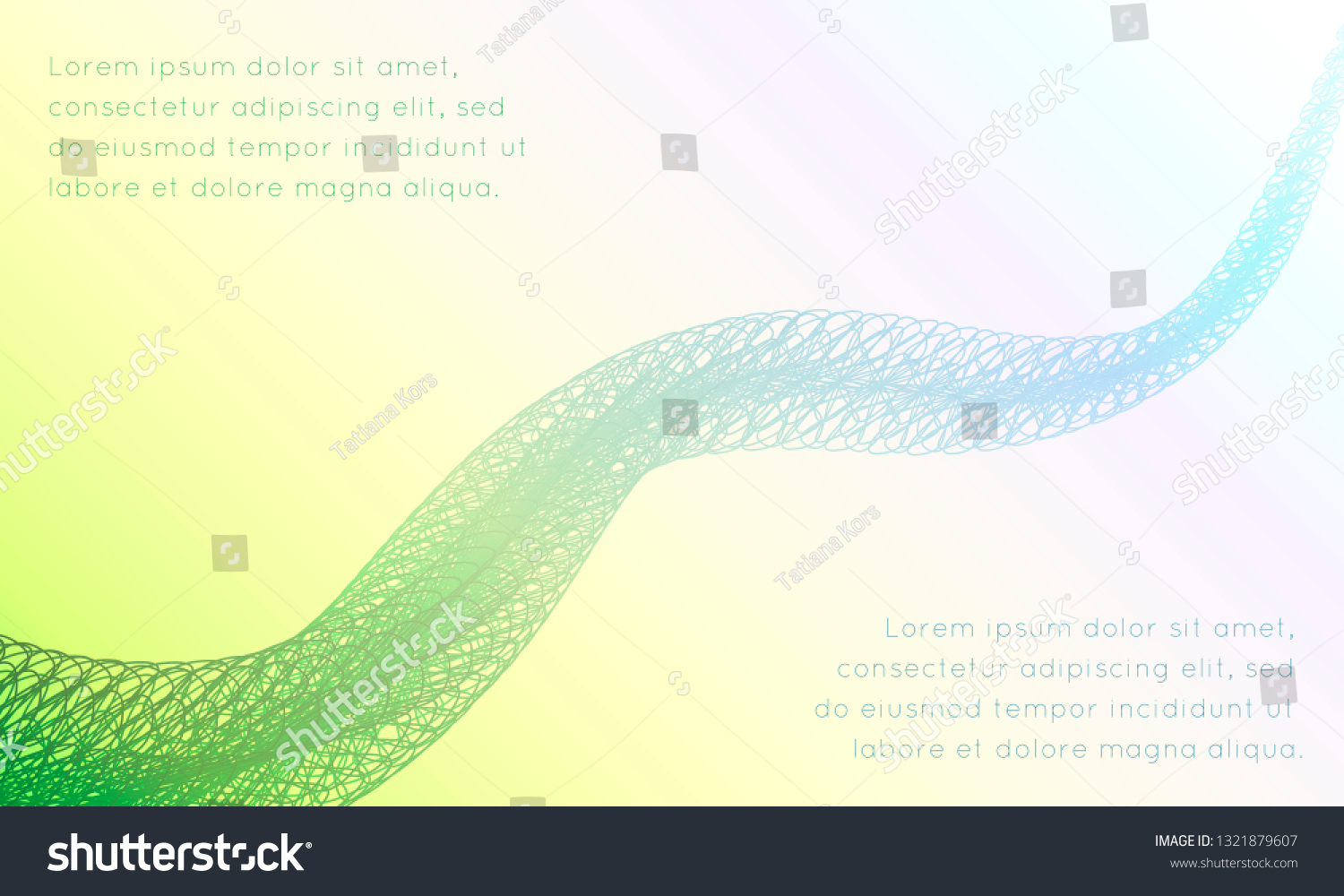 Abstract Backdrop Pattern Wave Flow Ascending Stock Vector (Royalty ...