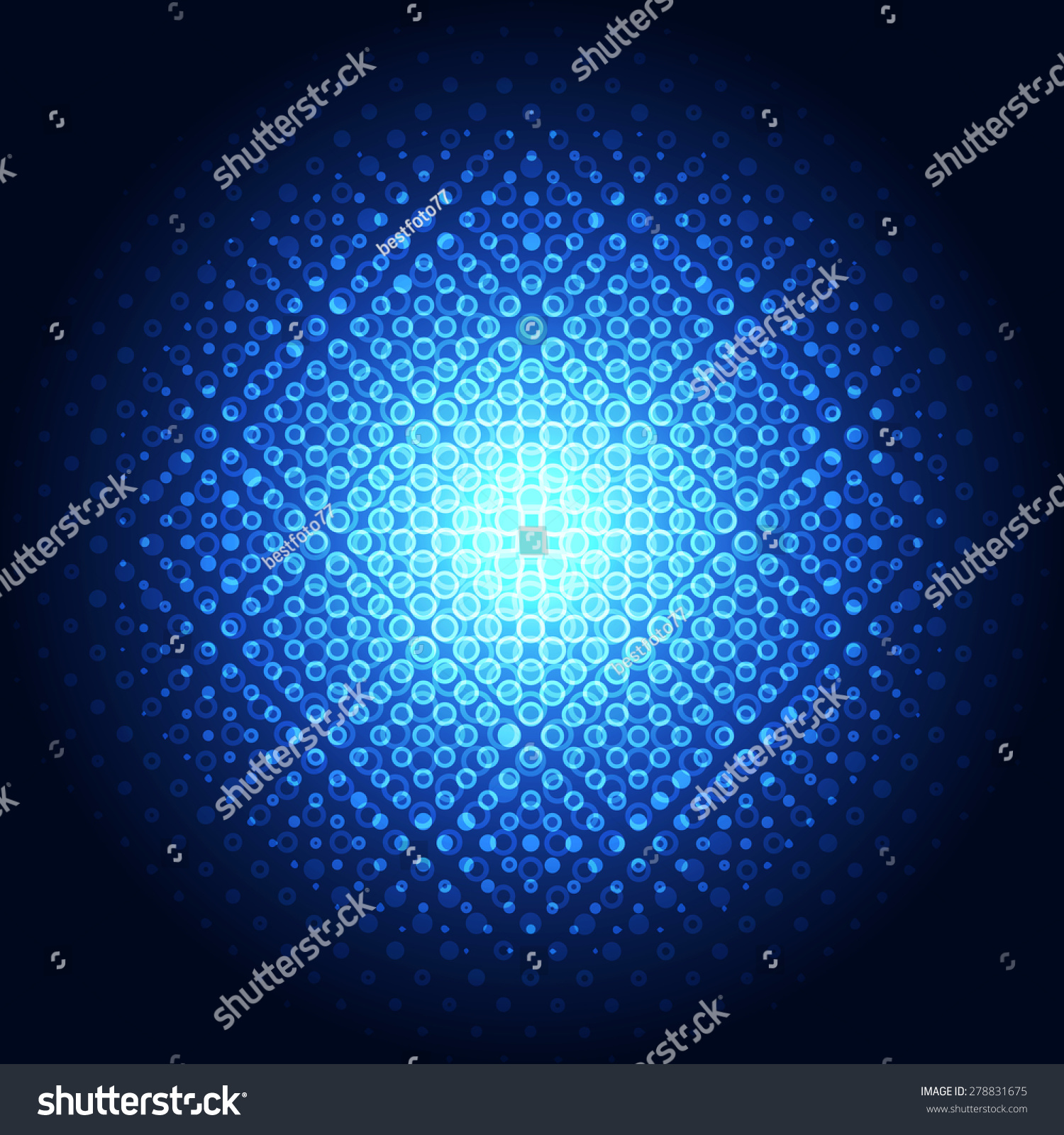 Abstract Background Blue Technology Vector Illustration Stock Vector ...