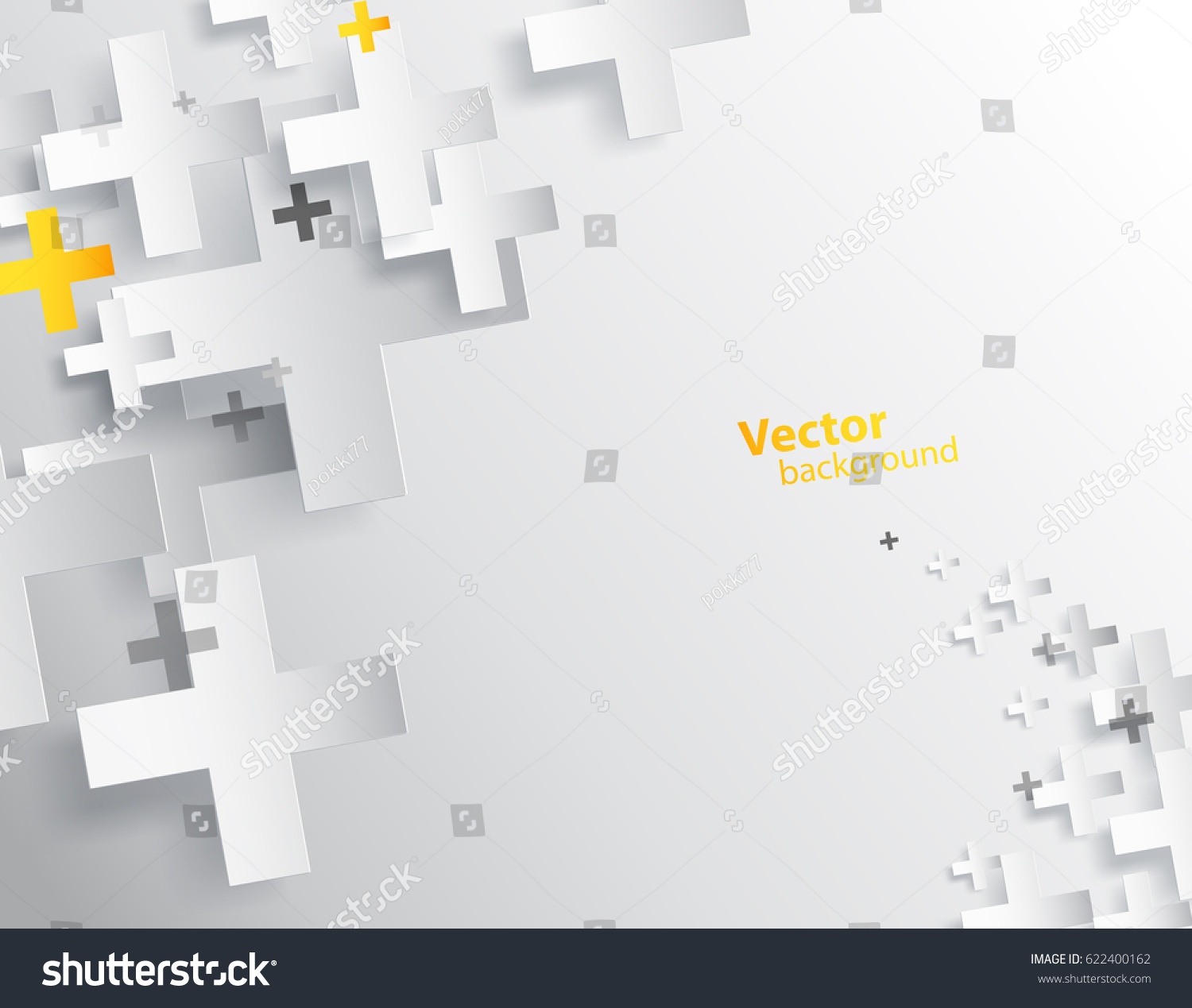 Abstract Background Created Plus Sign Stock Vector (Royalty Free ...
