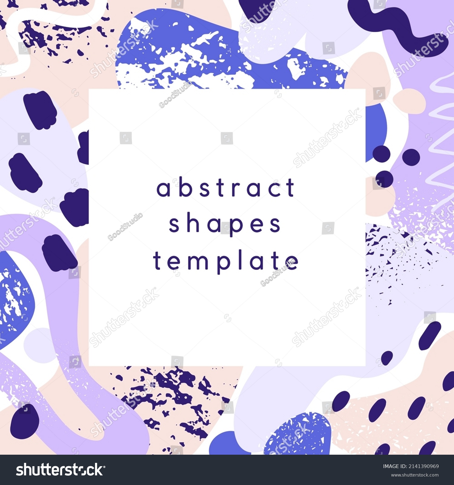 Abstract Background Design Modern Shapes Pattern Stock Vector (Royalty ...