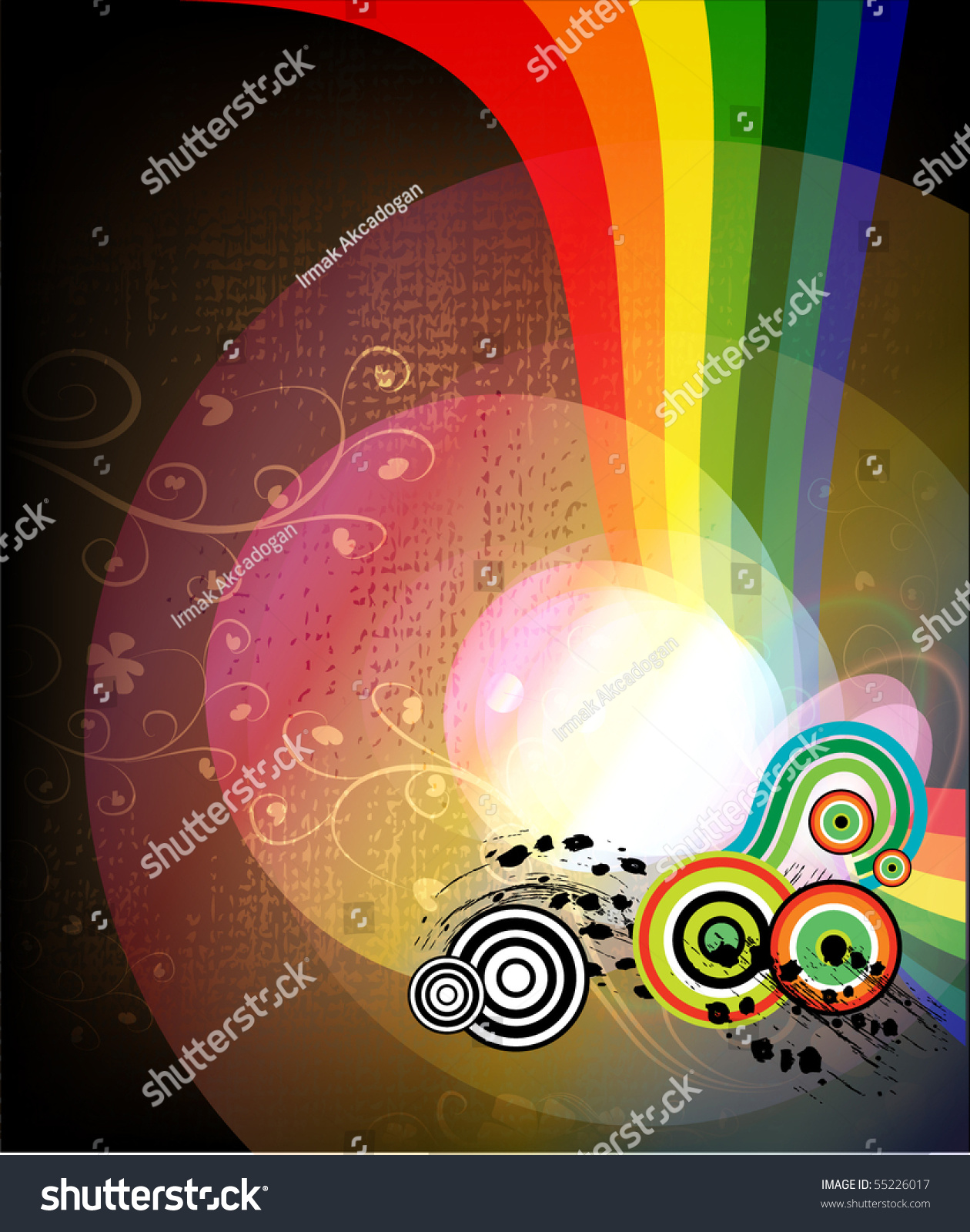 Abstract Background For Text Stock Vector Illustration 55226017