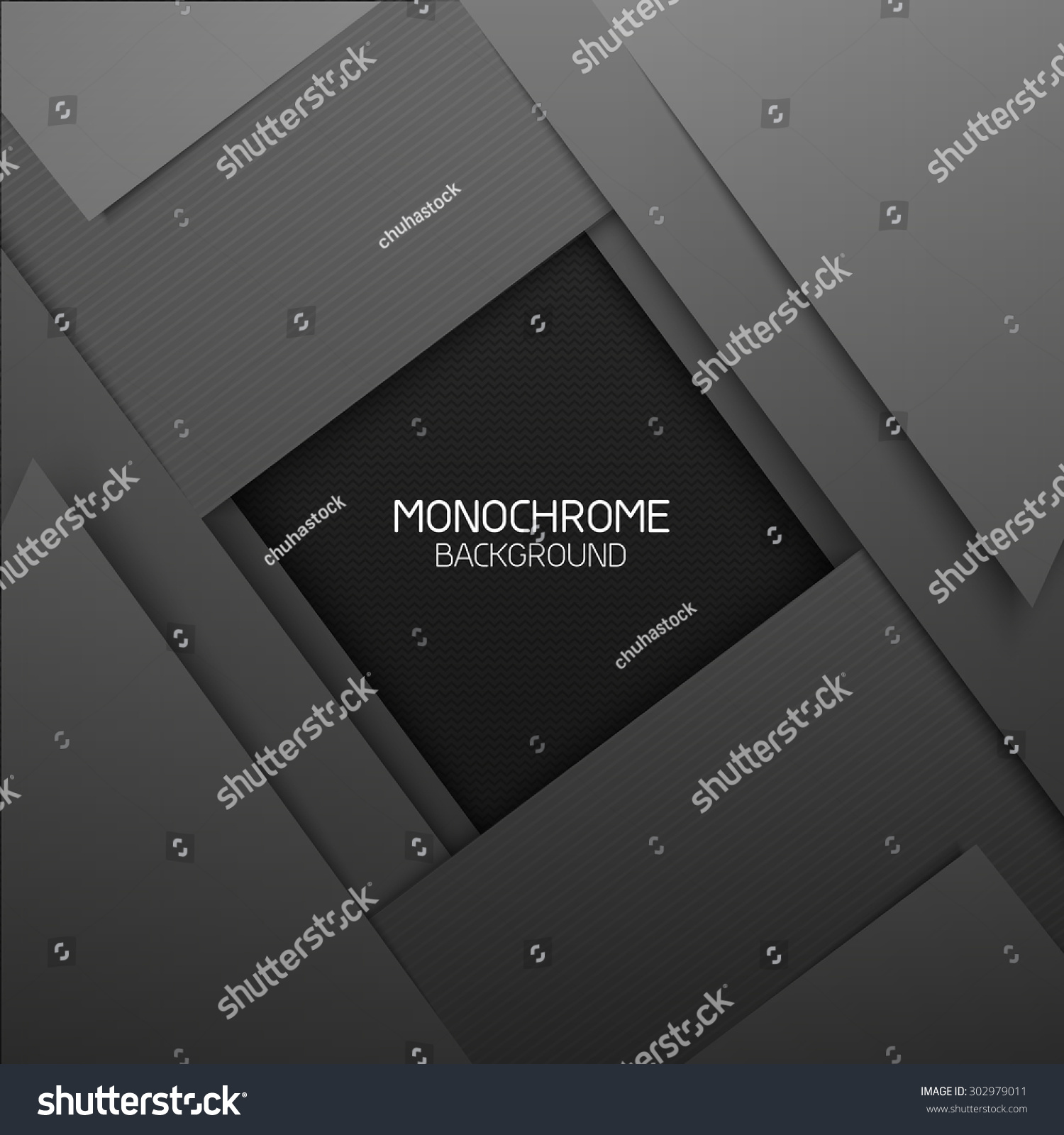 Abstract Background Gray Shapes Shadow Overlap Stock Vector (Royalty ...